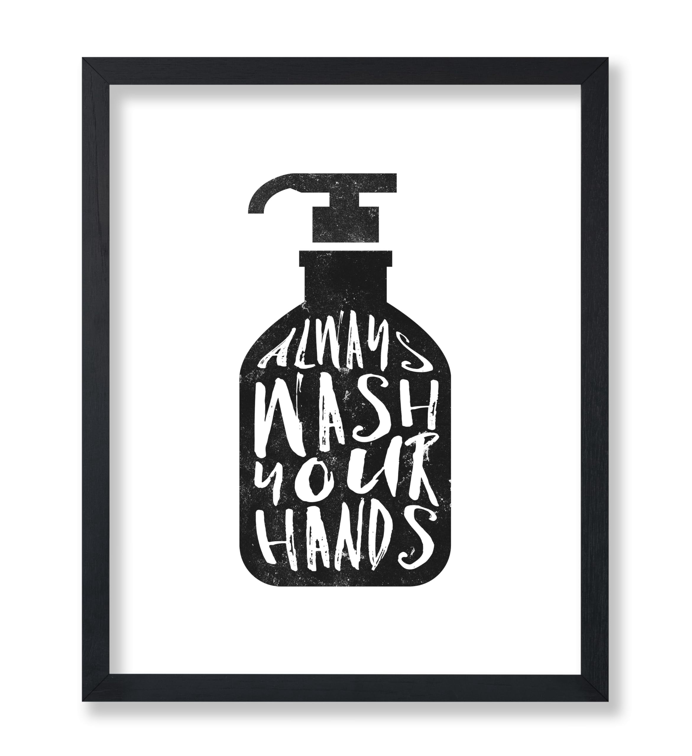 Poster Master Vintage Minimalist Poster - Unique Print - Always Wash ...