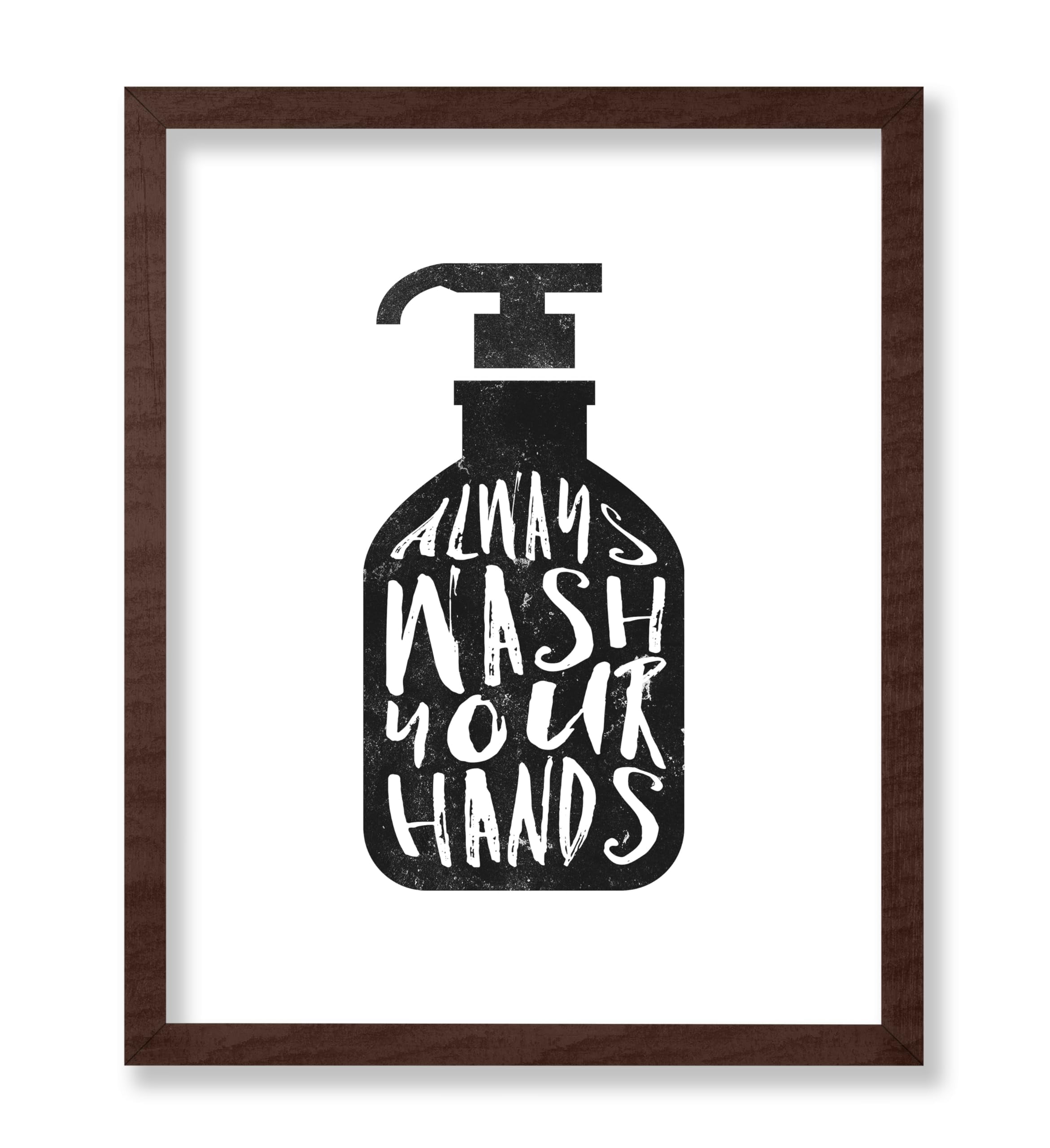 Poster Master Vintage Minimalist Poster - Unique Print - Always Wash ...