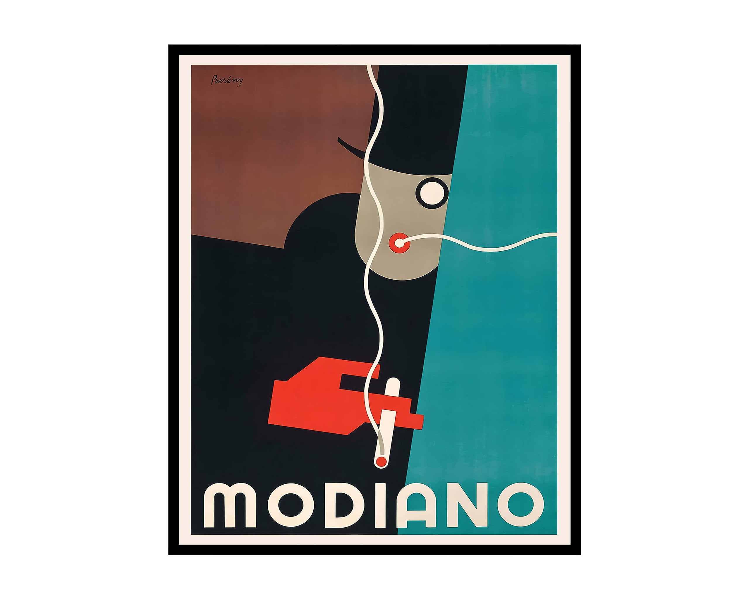 Poster Master Vintage Modiano Poster - Retro Italian Cigarette Print ...