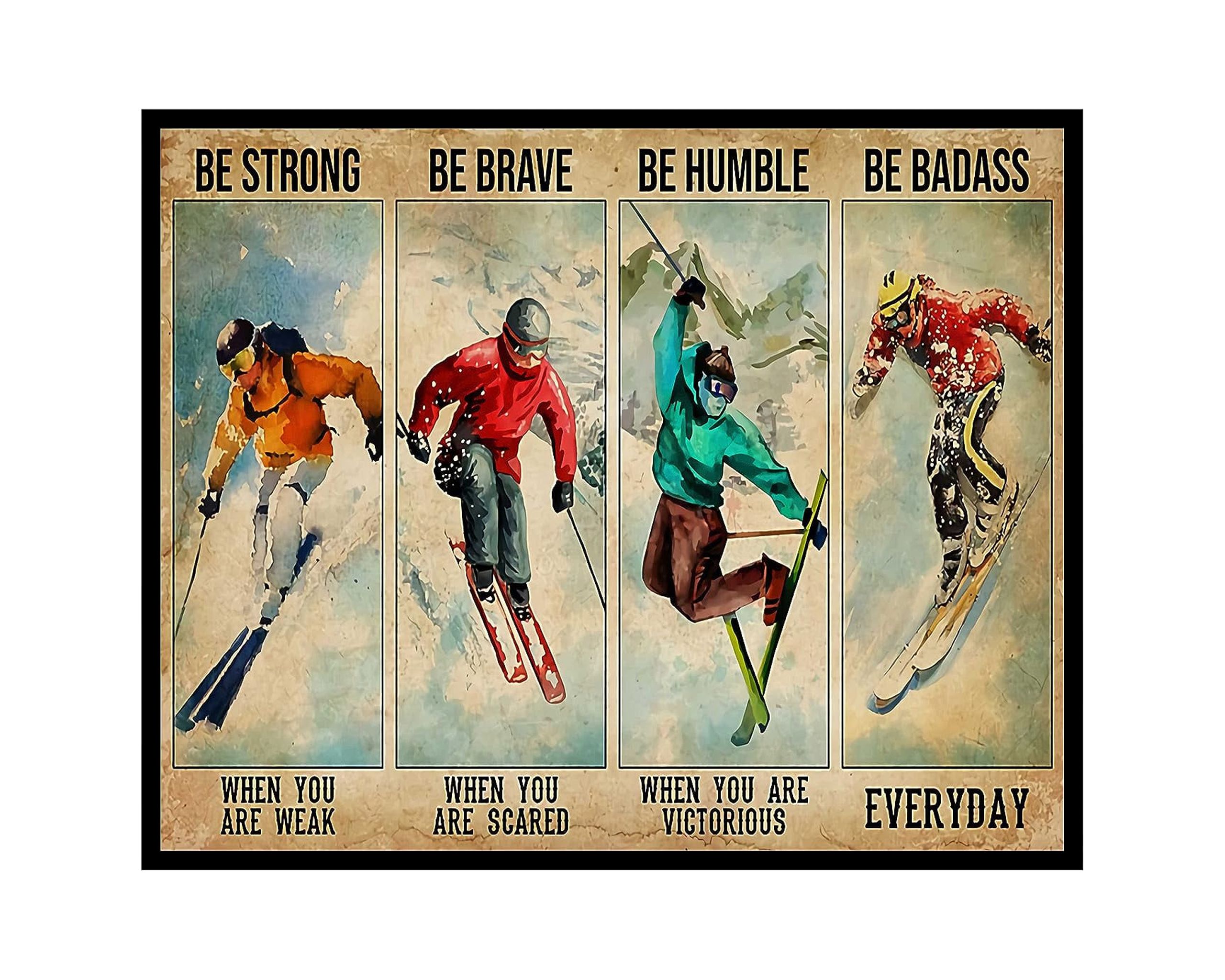 Poster Master Vintage Motivational Poster - Retro Inspirational Print ...