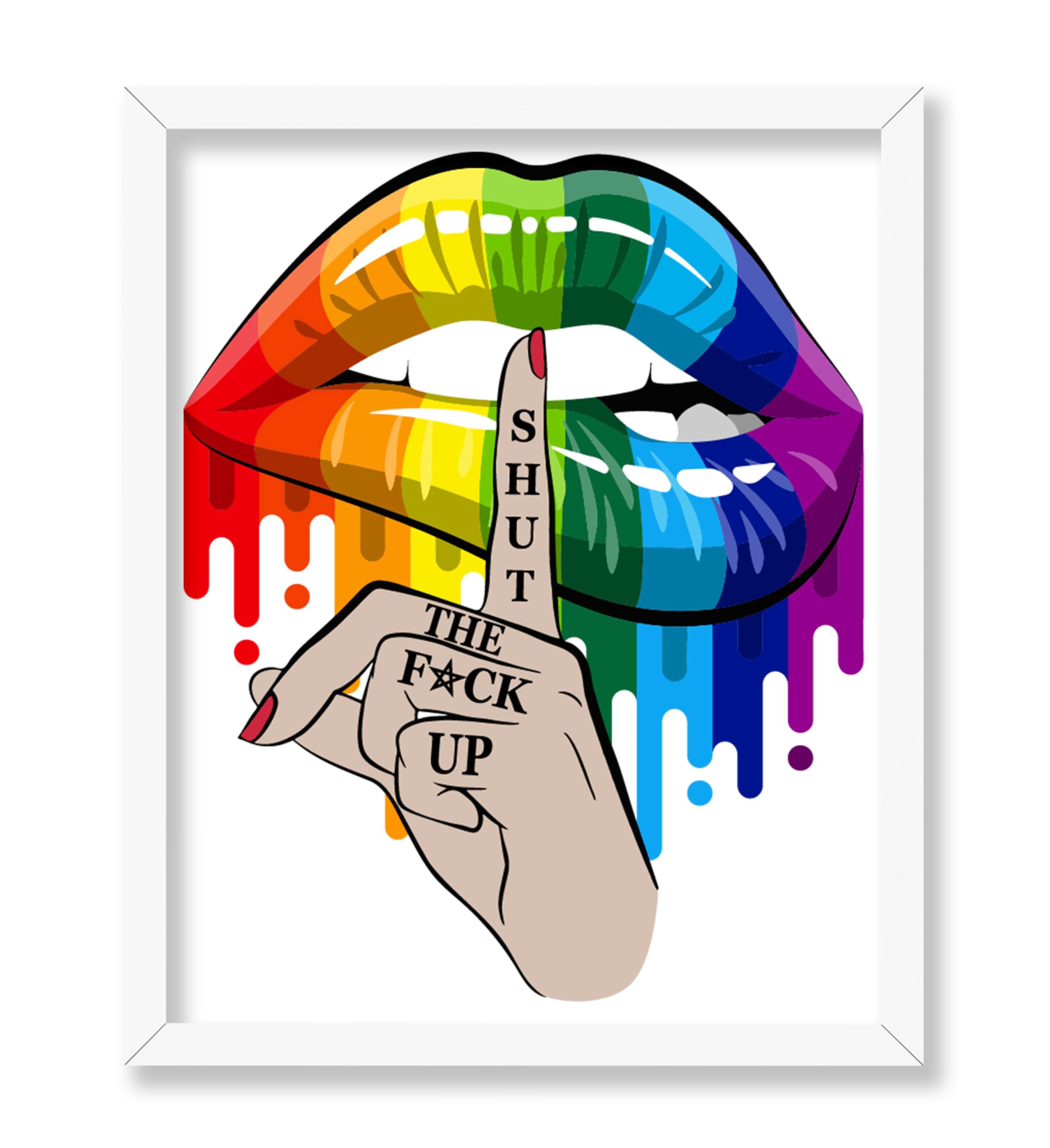 Poster Master Vintage Motivational Poster - Retro LGBTQ Print - Gift ...