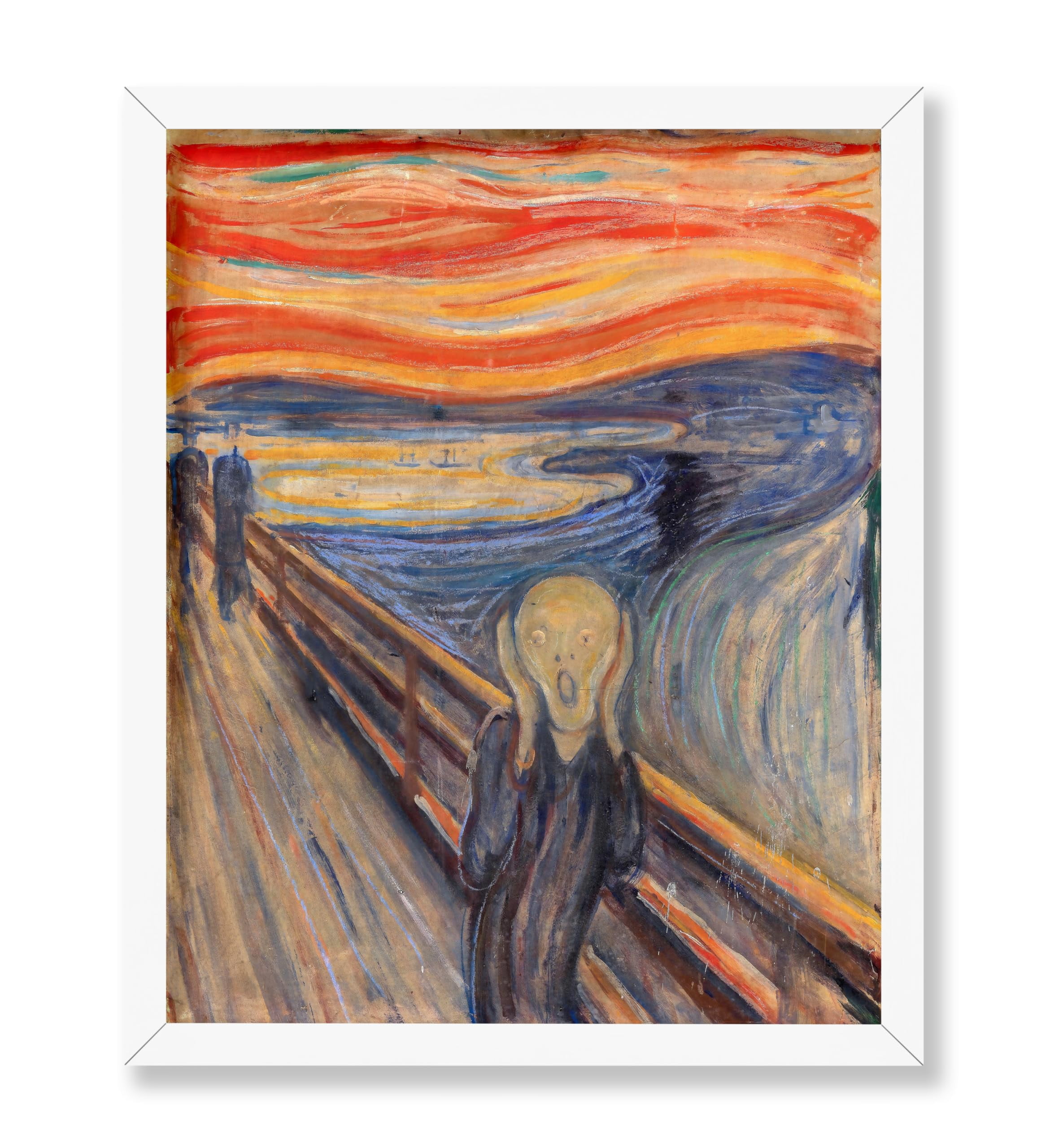 Poster Master Vintage Munch Poster - Retro Expressionism Print - Gift ...