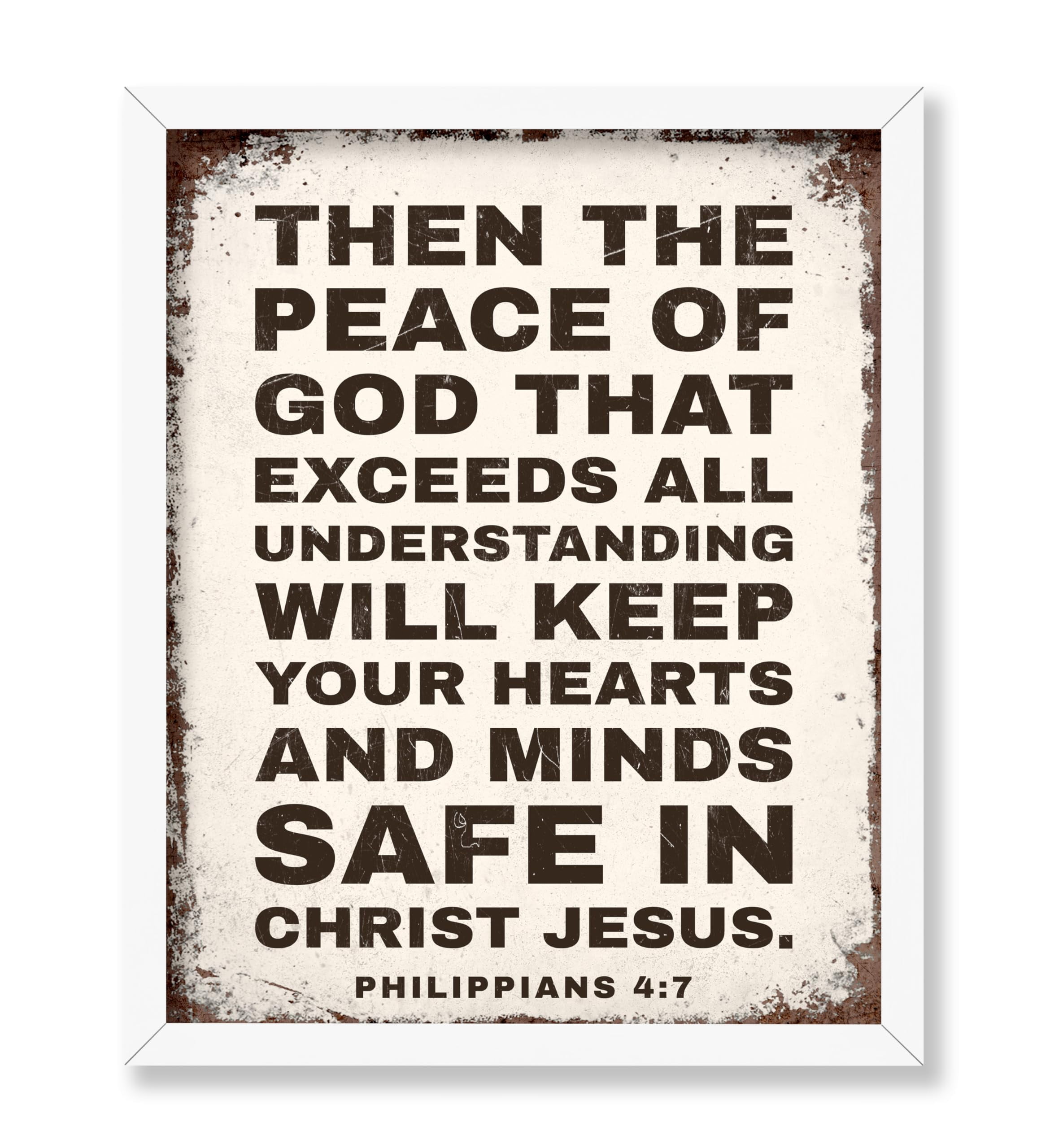 Poster Master Vintage Peace Of God Exceeds All Understanding Poster ...