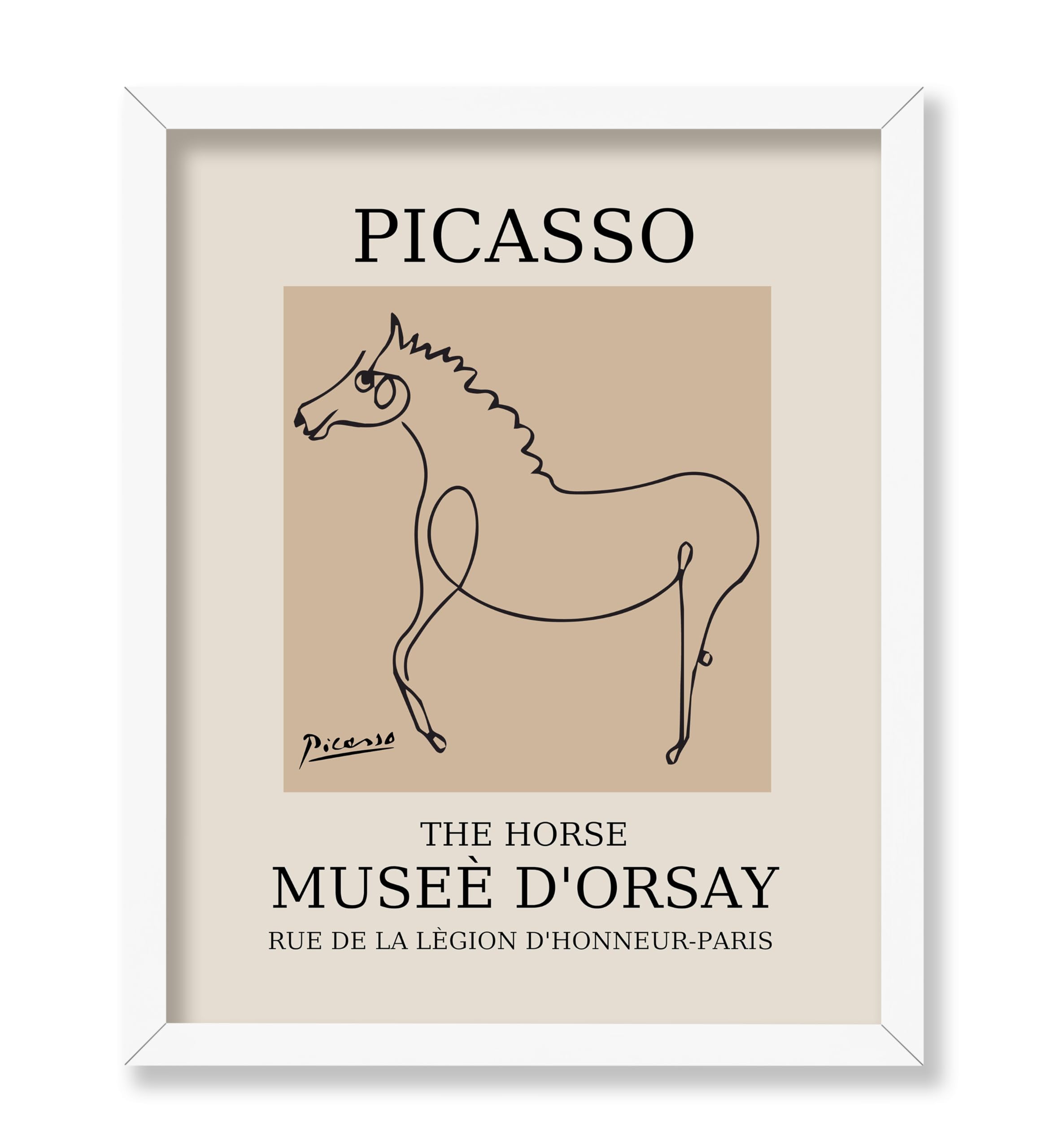 Poster Master Vintage Picasso Poster - Retro Minimalist Print - Gift ...