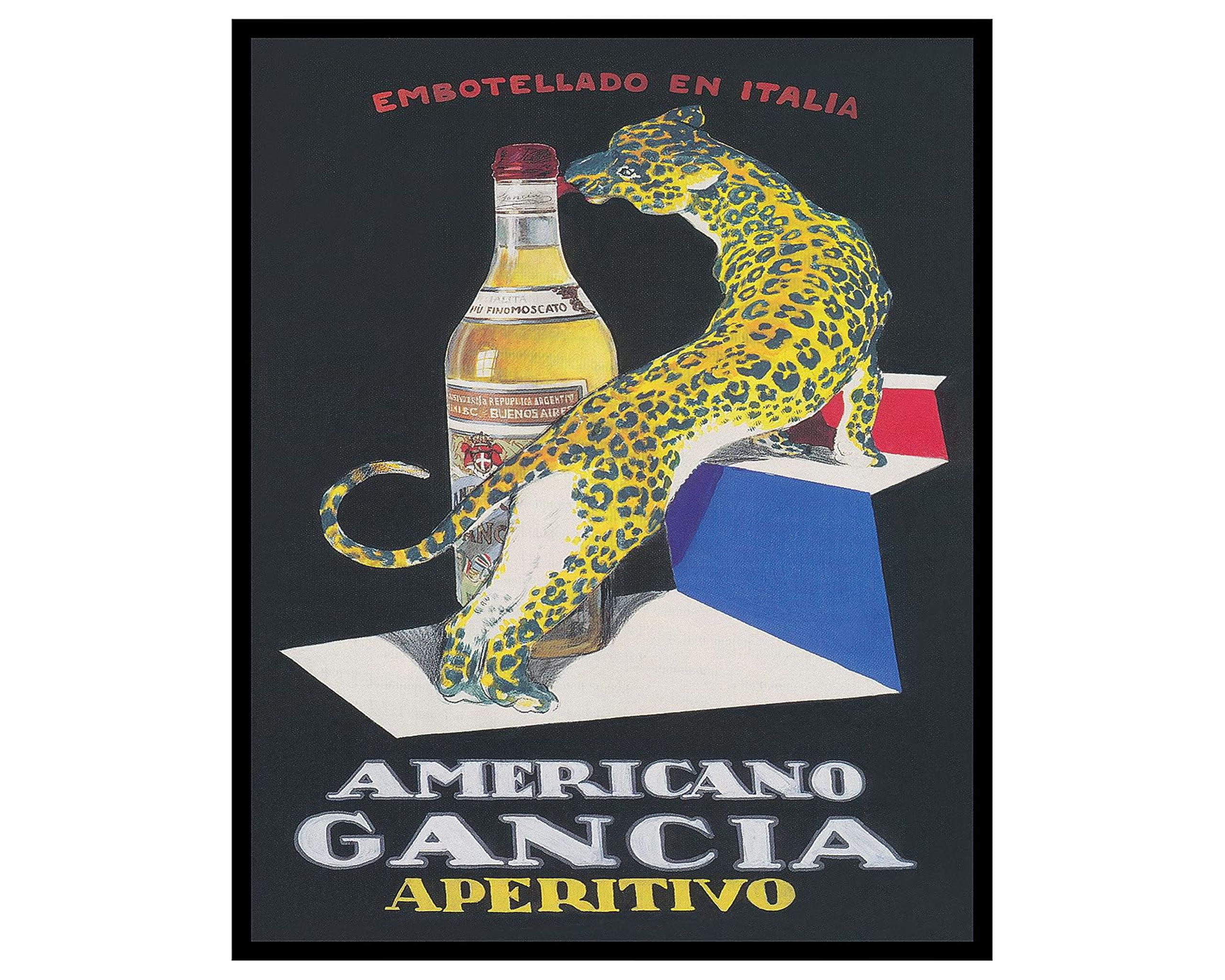 Poster Master Vintage Poster - Americano Gancia Aperitivo Print ...