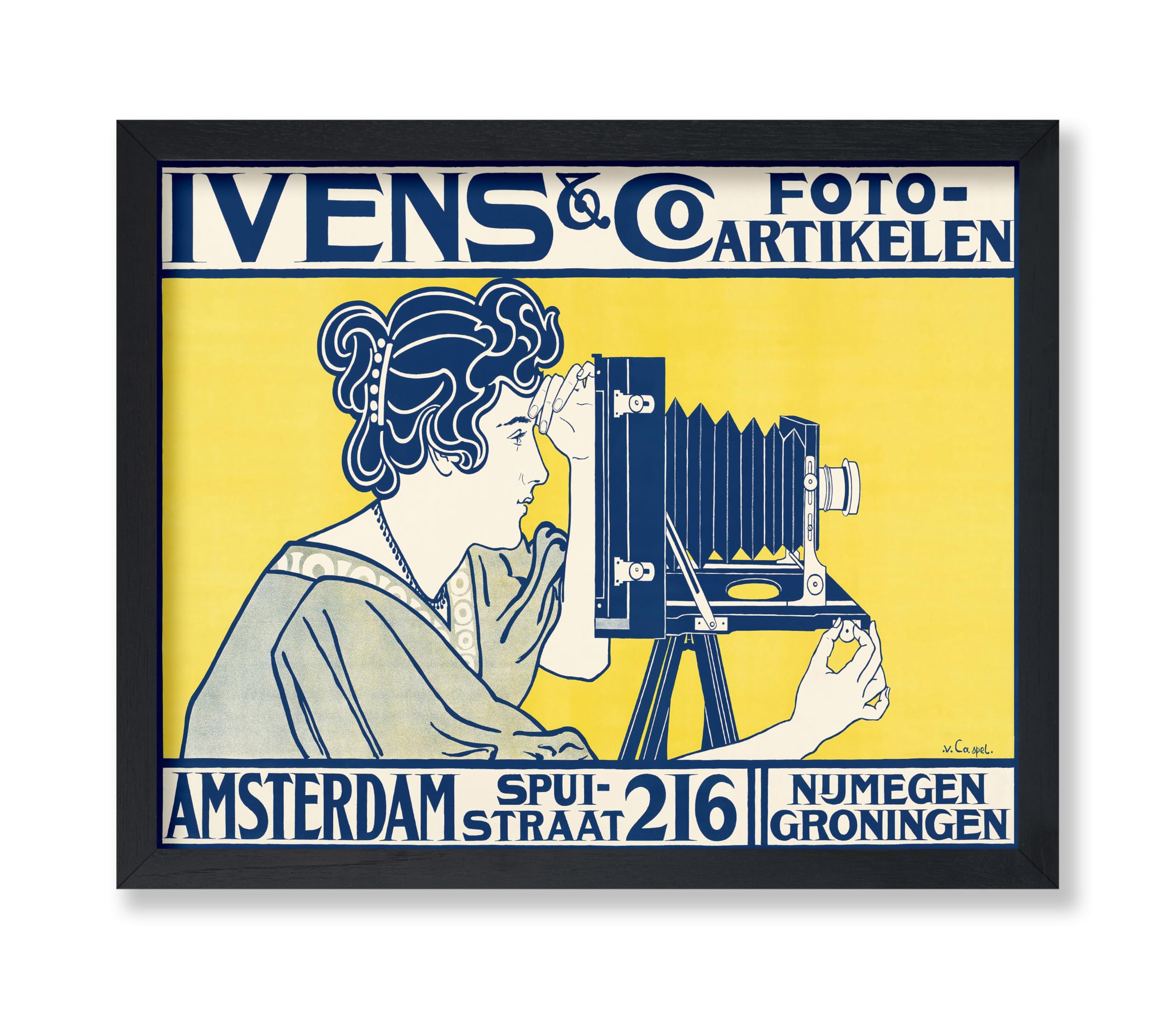 Poster Master Vintage Poster - Retro Advertising Print - 16x20 UNFRAMED ...