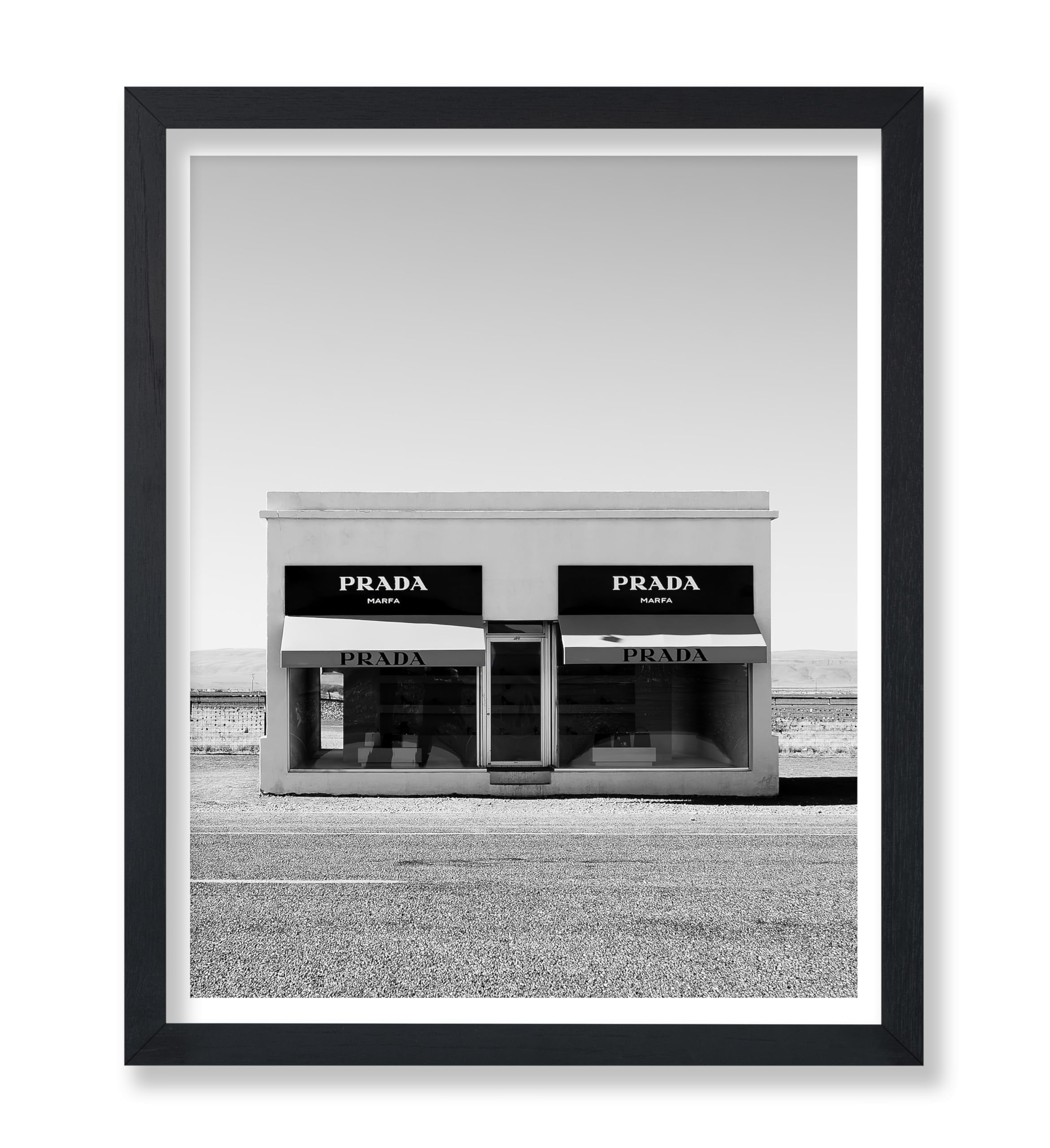 Poster Master Vintage Prada Poster - Retro Prada Store Print - Fashion ...