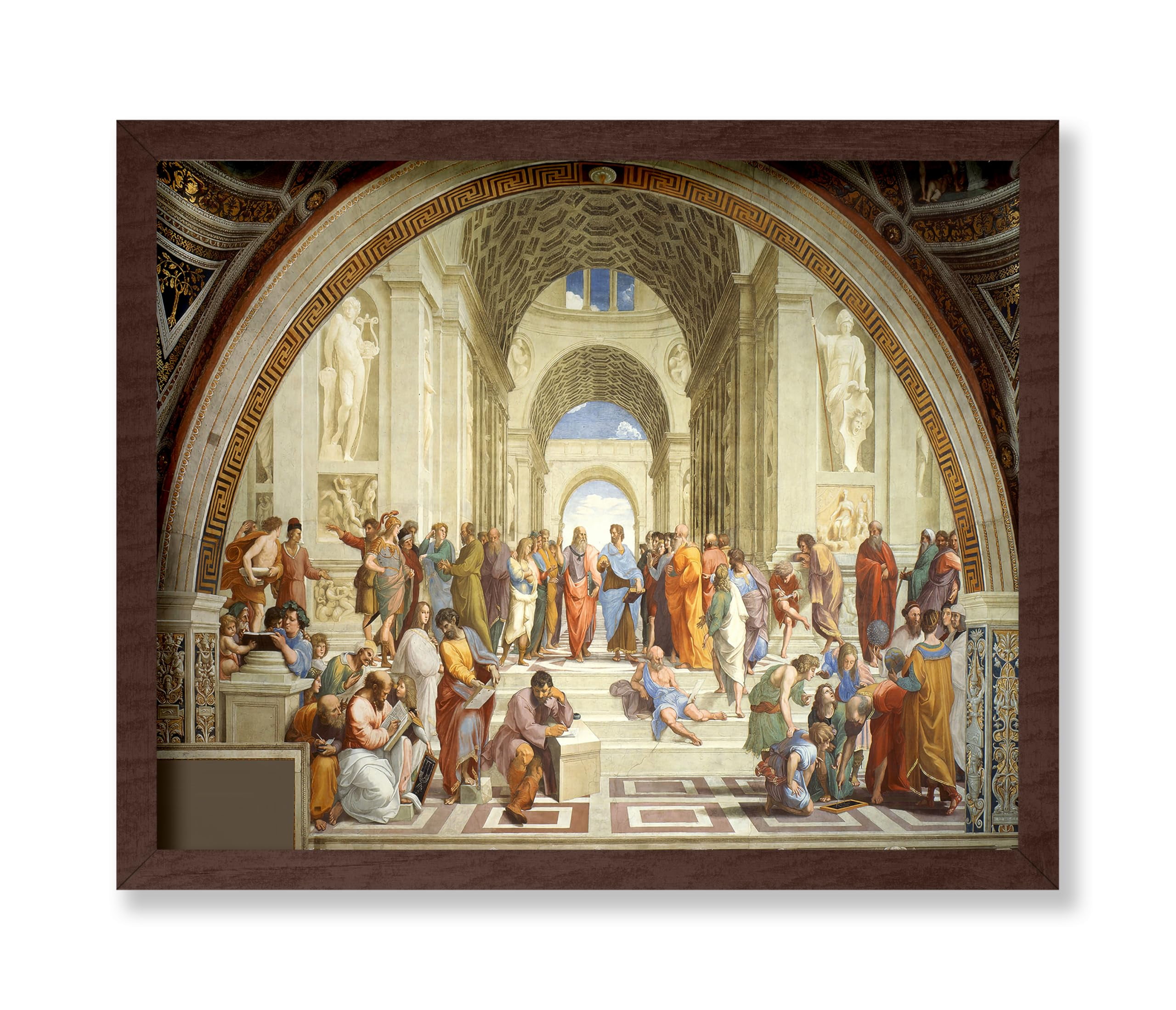 Poster Master Vintage Raphael Poster - Retro Fresco Print - Gift for ...