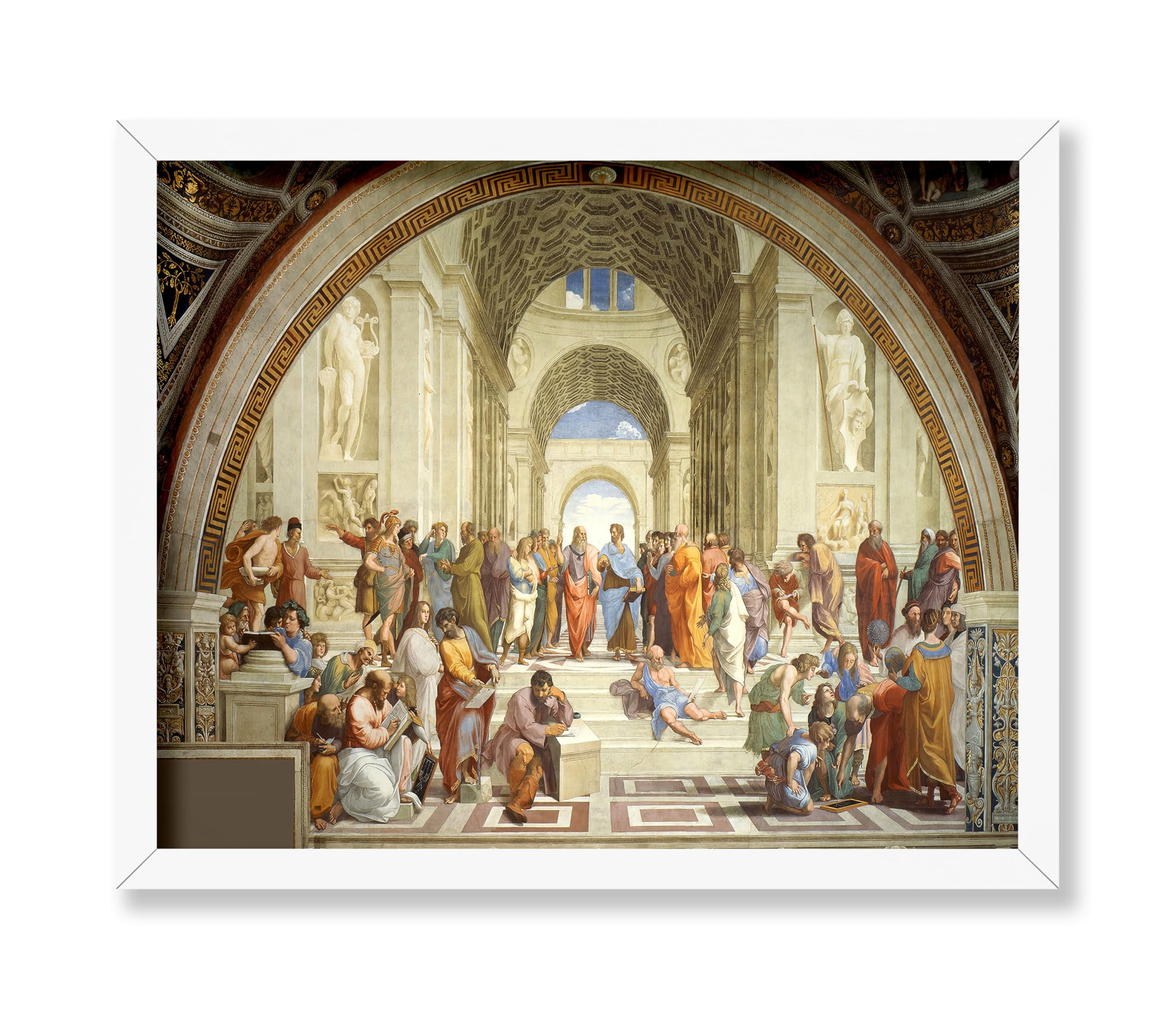 Poster Master Vintage Raphael Poster - Retro Fresco Print - Gift for ...