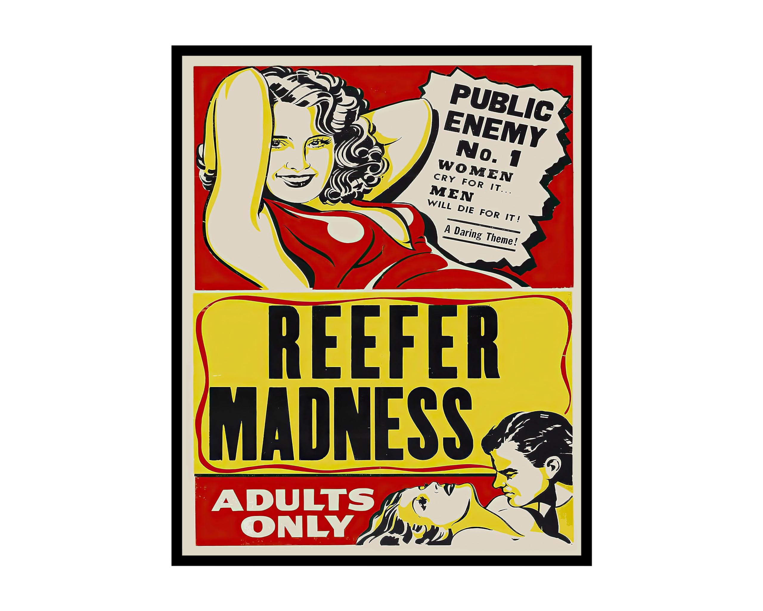 Poster Master Vintage Reefer Madness Movie Poster - Retro Reefer ...