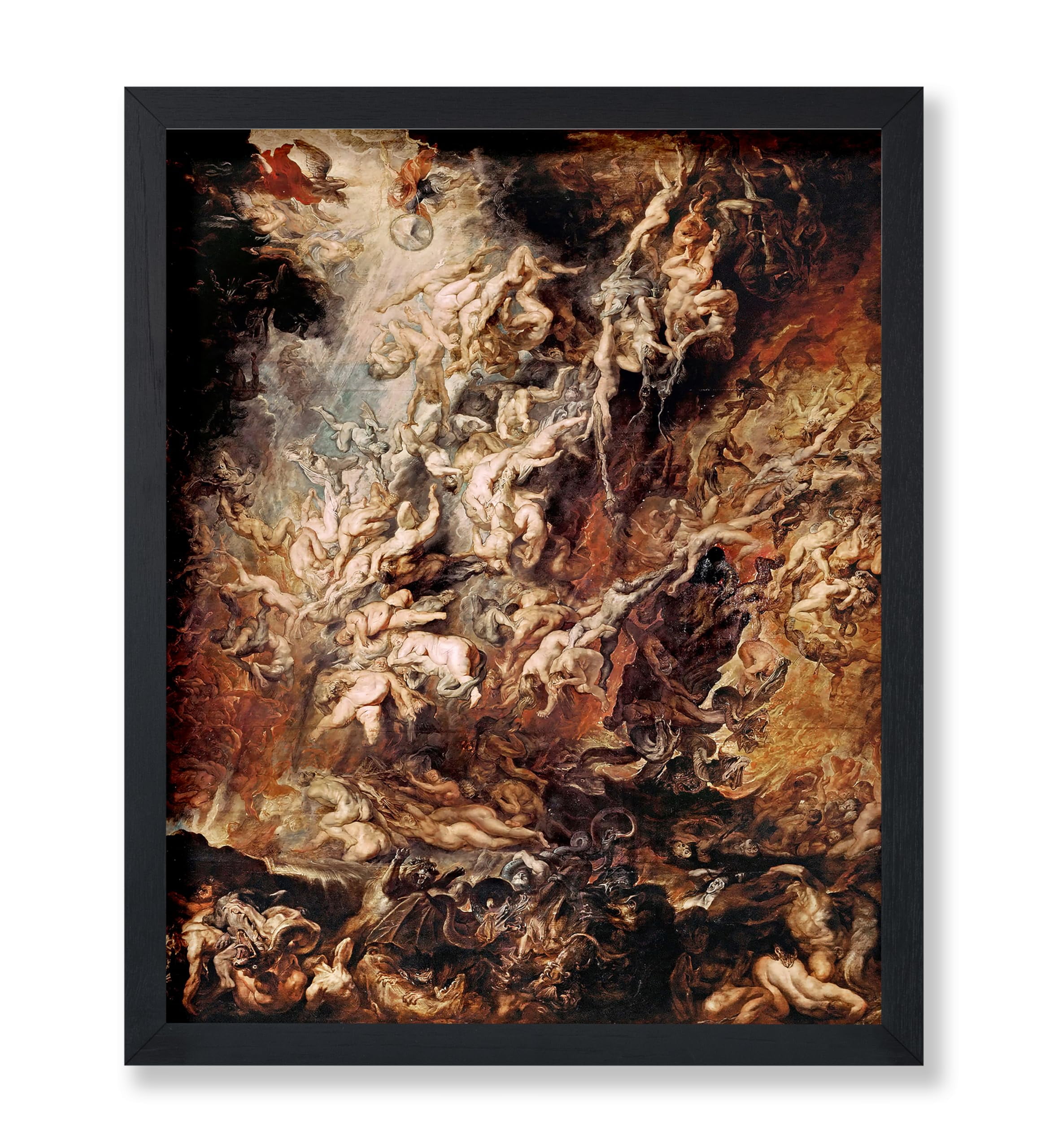 Poster Master Vintage Poster - Retro Baroque Print - 8x10 UNFRAMED Wall ...