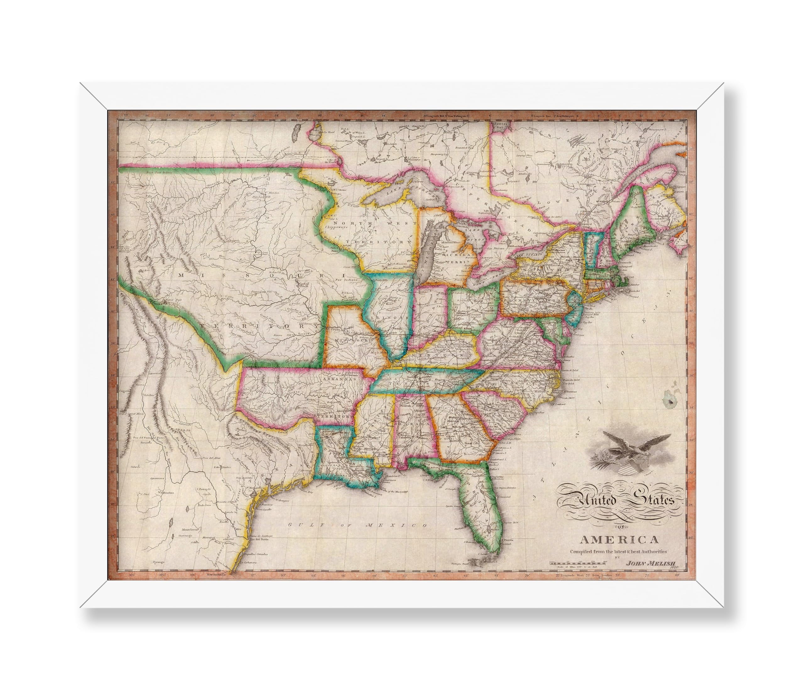 Poster Master Vintage Poster - Retro Geographic Print - Gift for ...