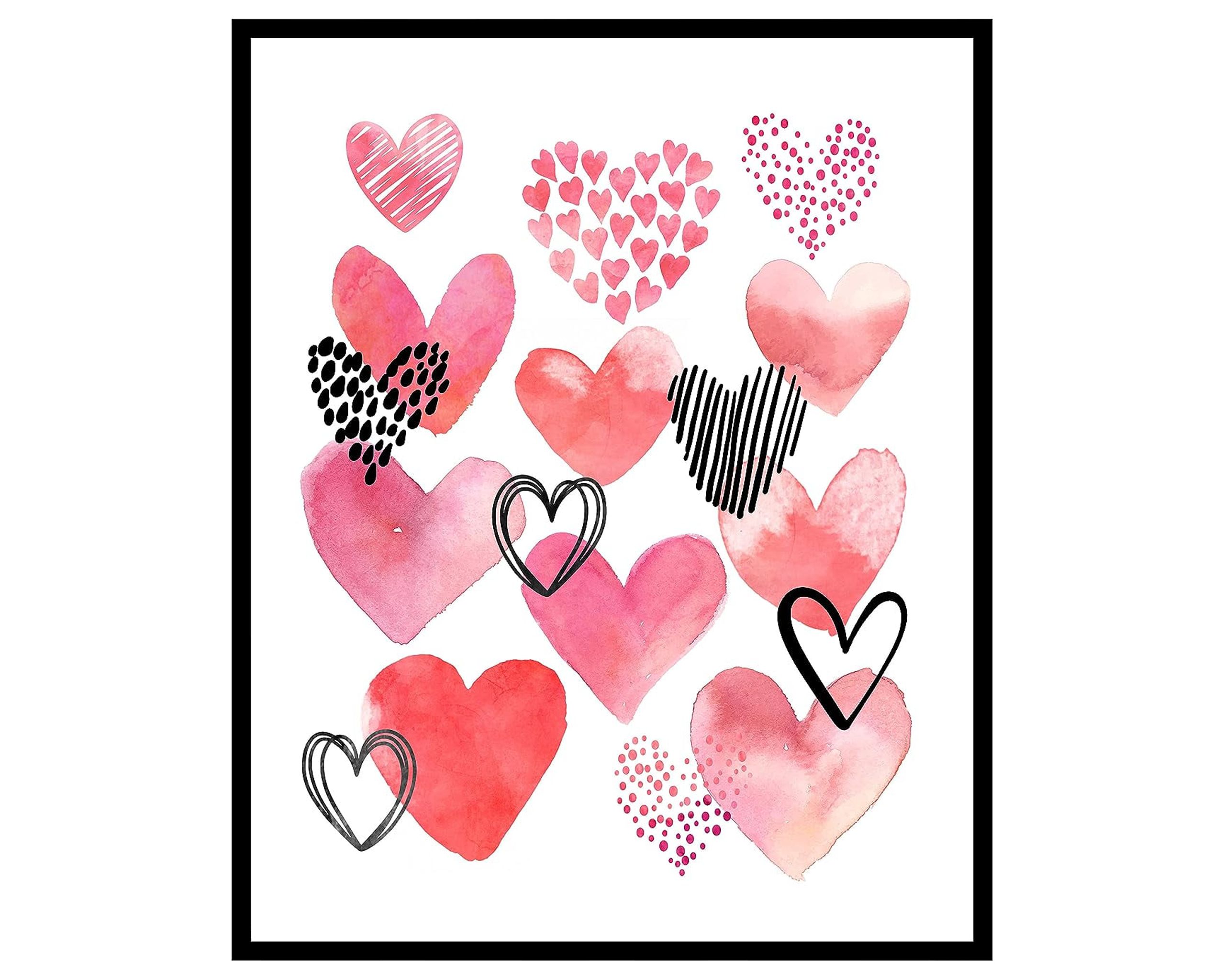 Poster Master Vintage Romantic Poster - Retro Minimalist Print - 8x10 ...