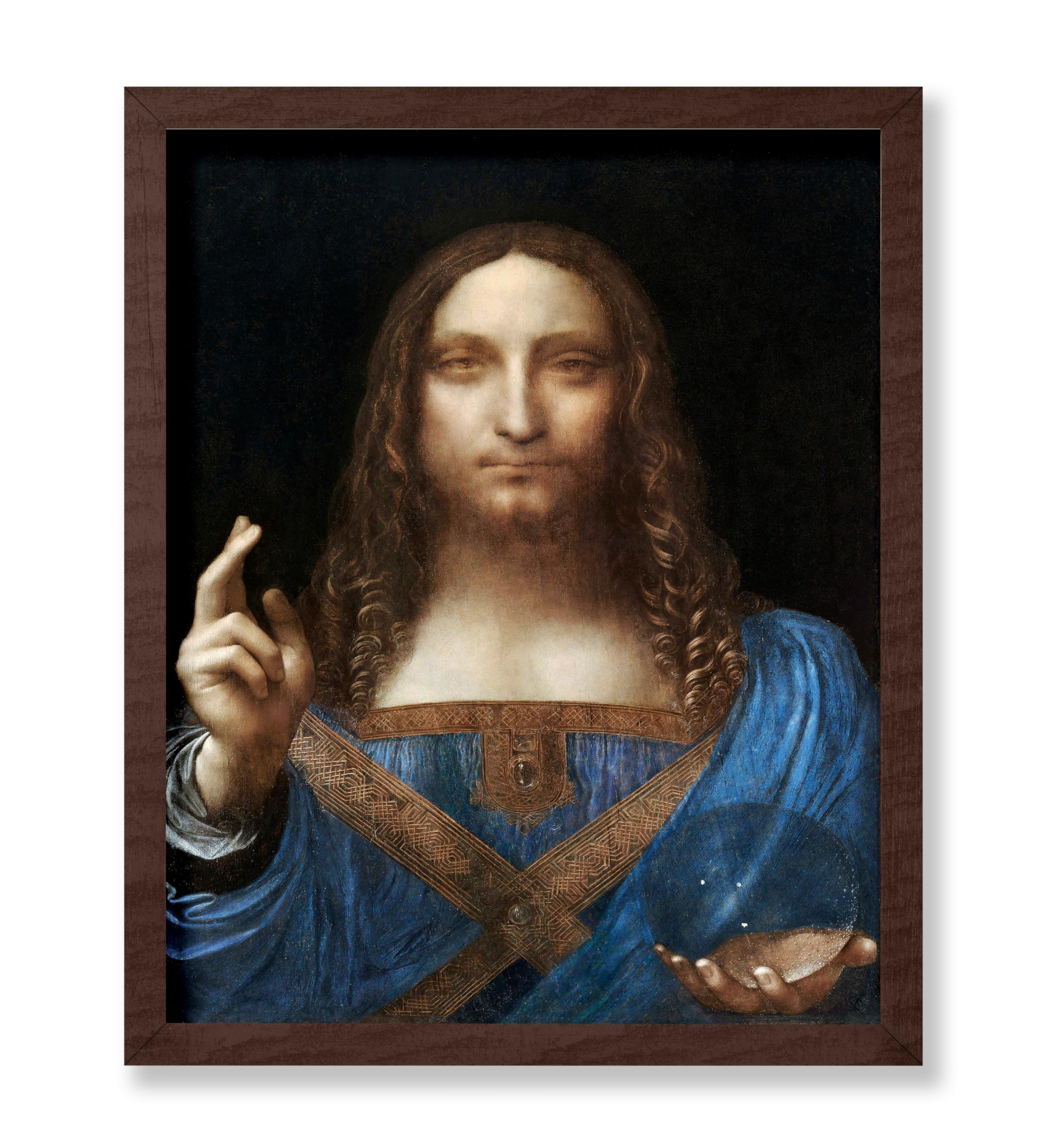 Poster Master Vintage Savior of the World Painting Poster - Retro ...