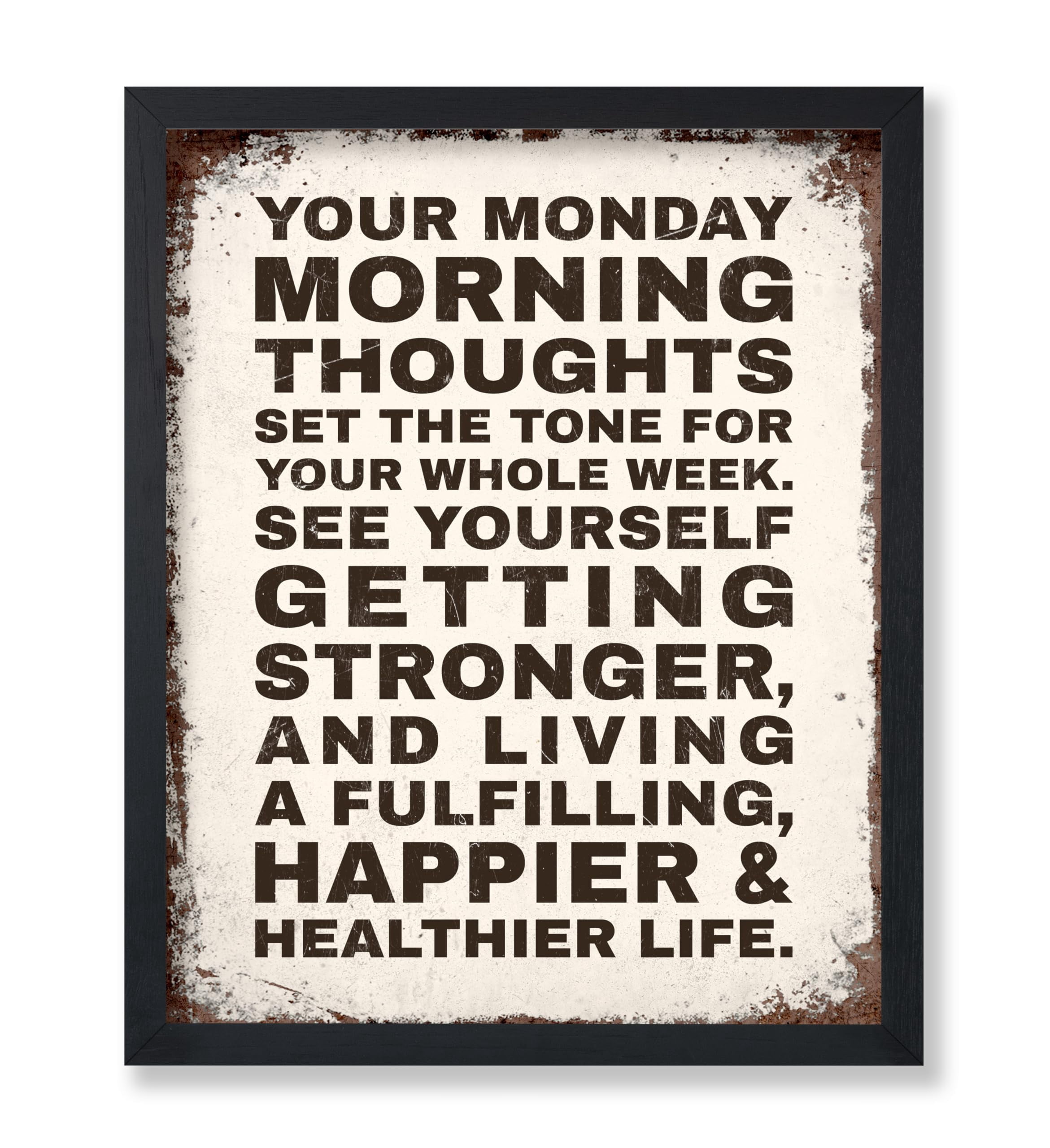 Poster Master Vintage See Yourself Getting Stronger Poster - Healthier ...