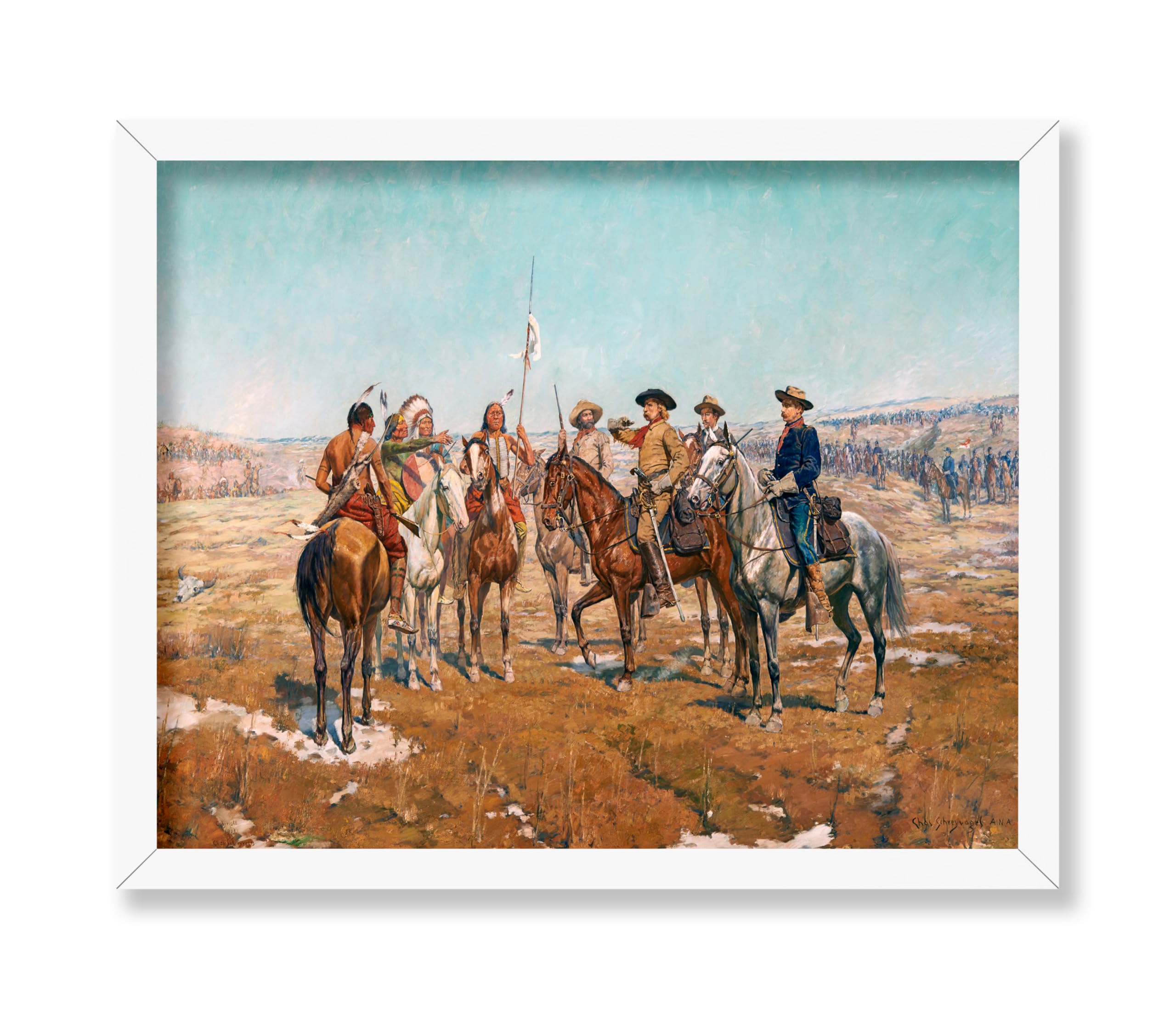 Poster Master Vintage Sheridan's Campaign Poster - Retro Custer's ...
