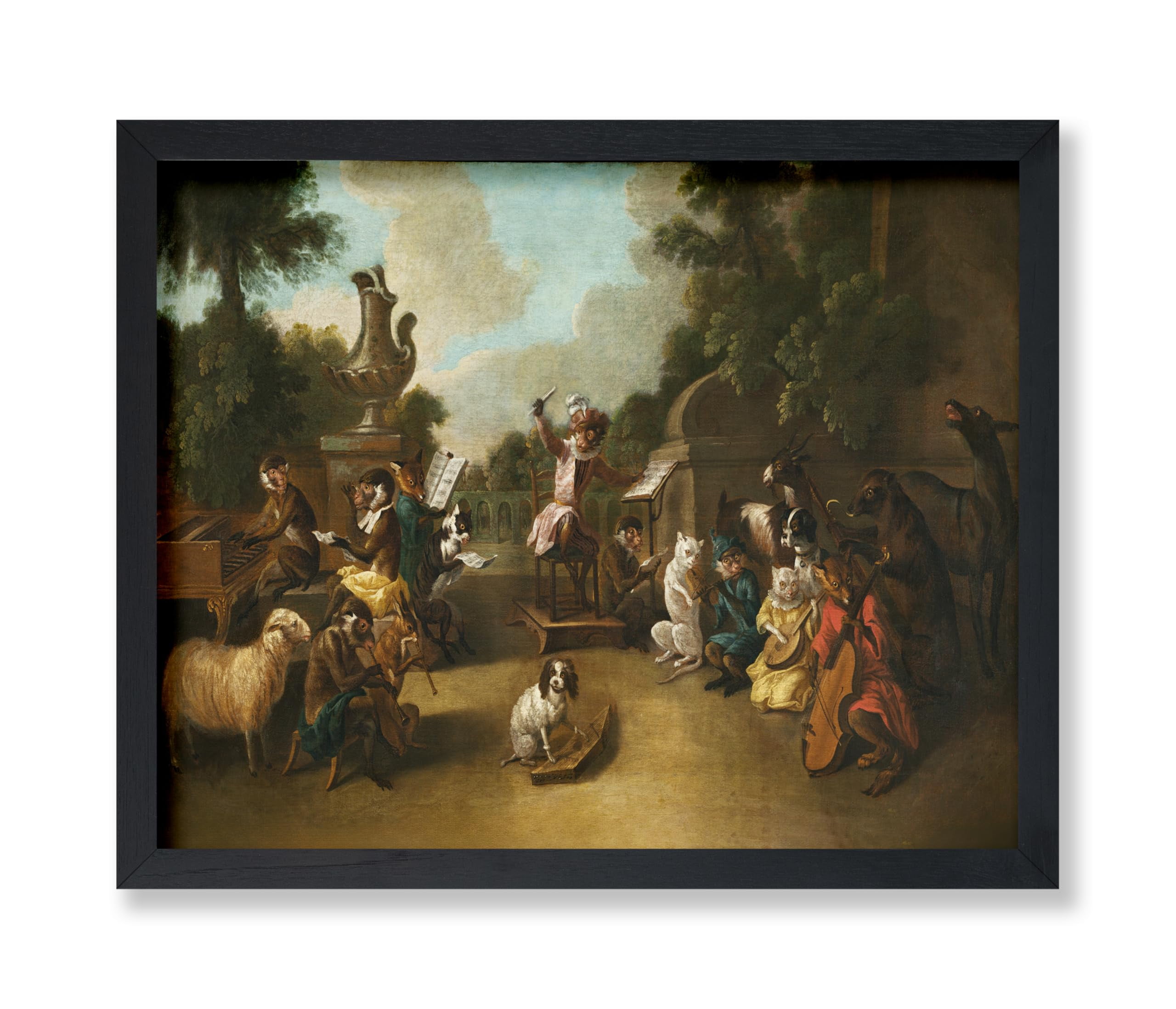 Poster Master Vintage Singerie Poster - Retro The Concert Print ...