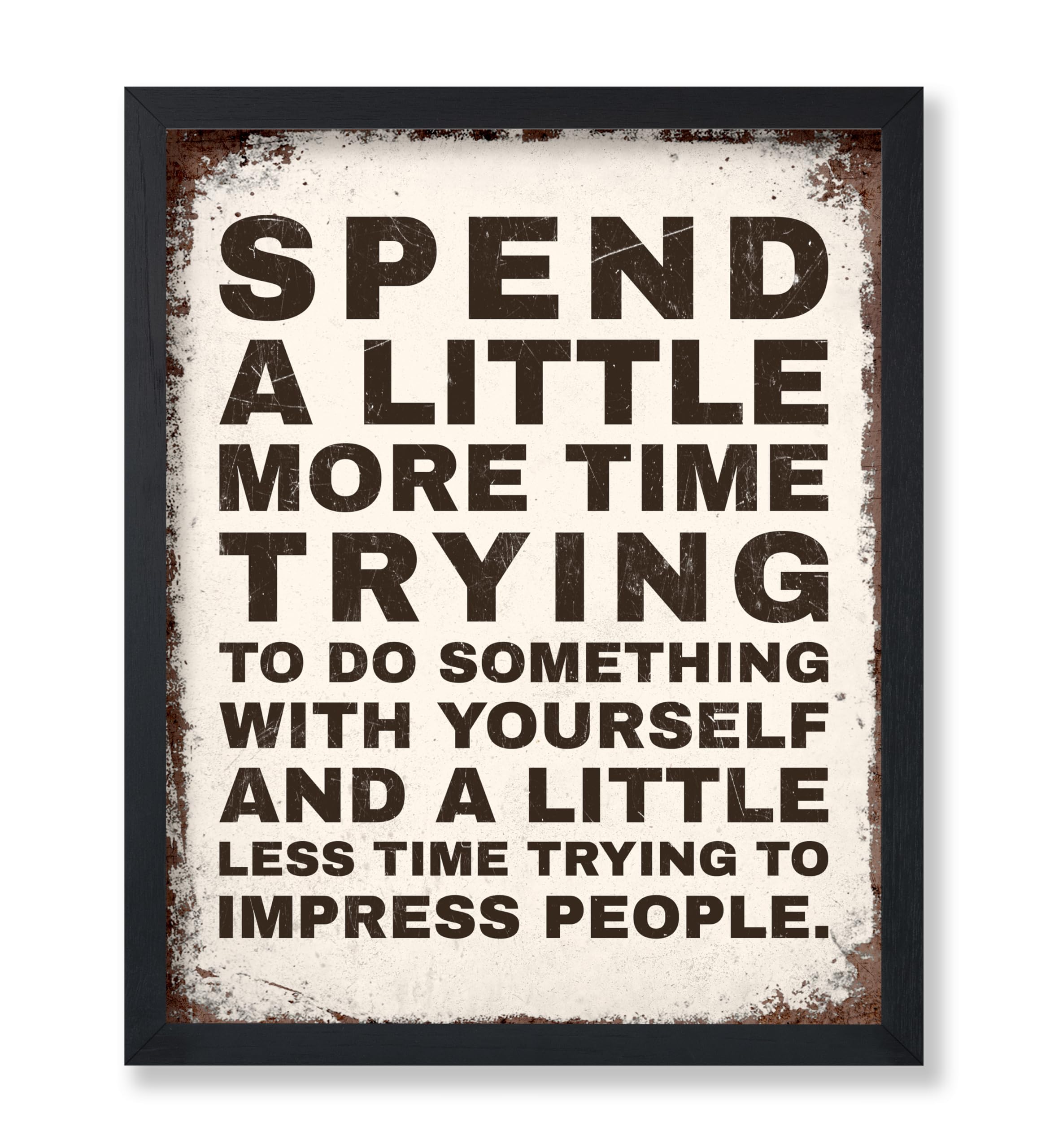 Poster Master Vintage Spend More Time Trying To Do Something With ...