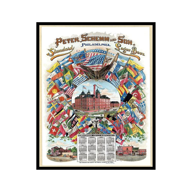 Poster Master Vintage Poster - Standard Lager Beer - Philadelphia ...