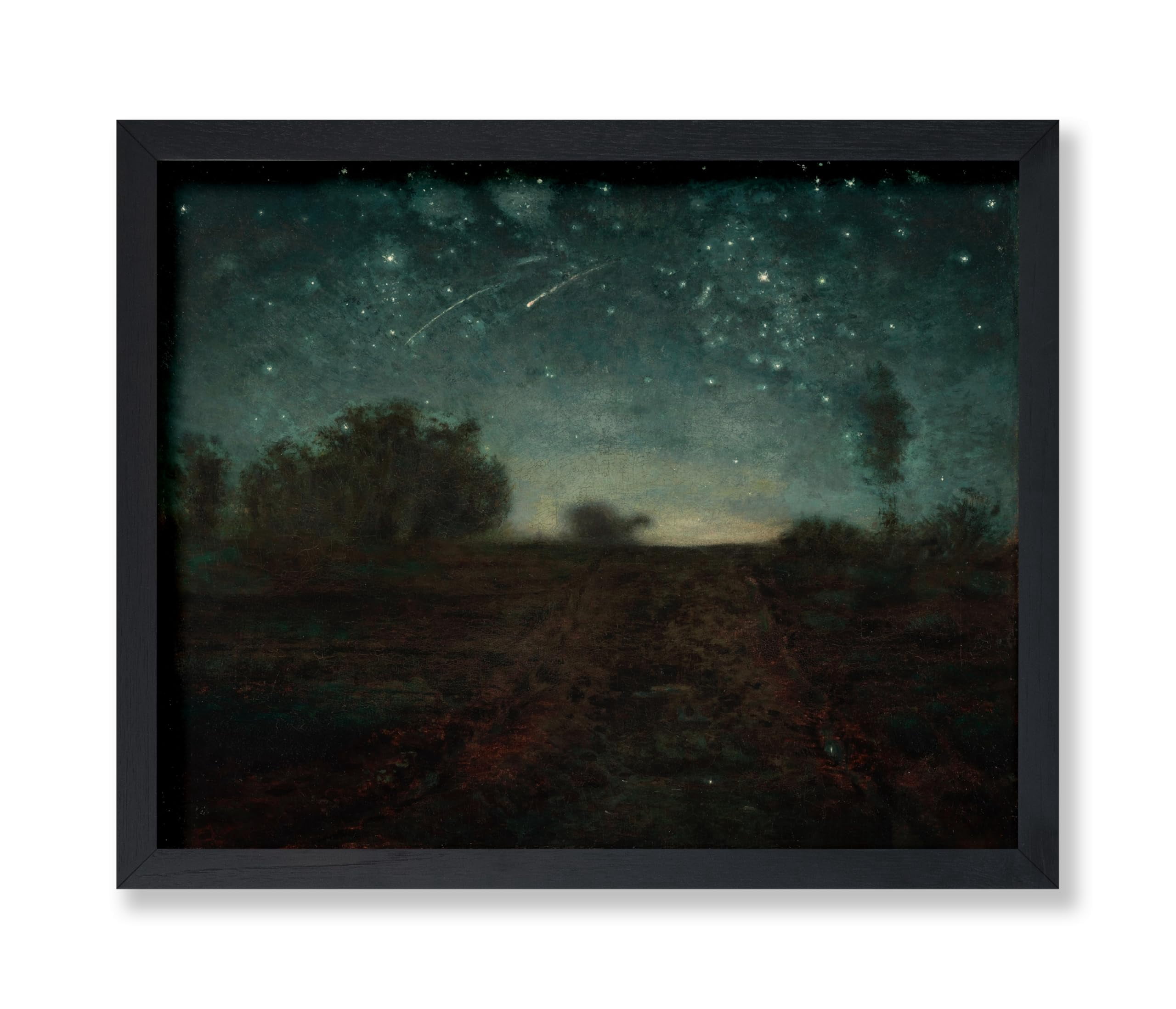 Poster Master Vintage Starry Night Poster - Retro Night Sky Print ...