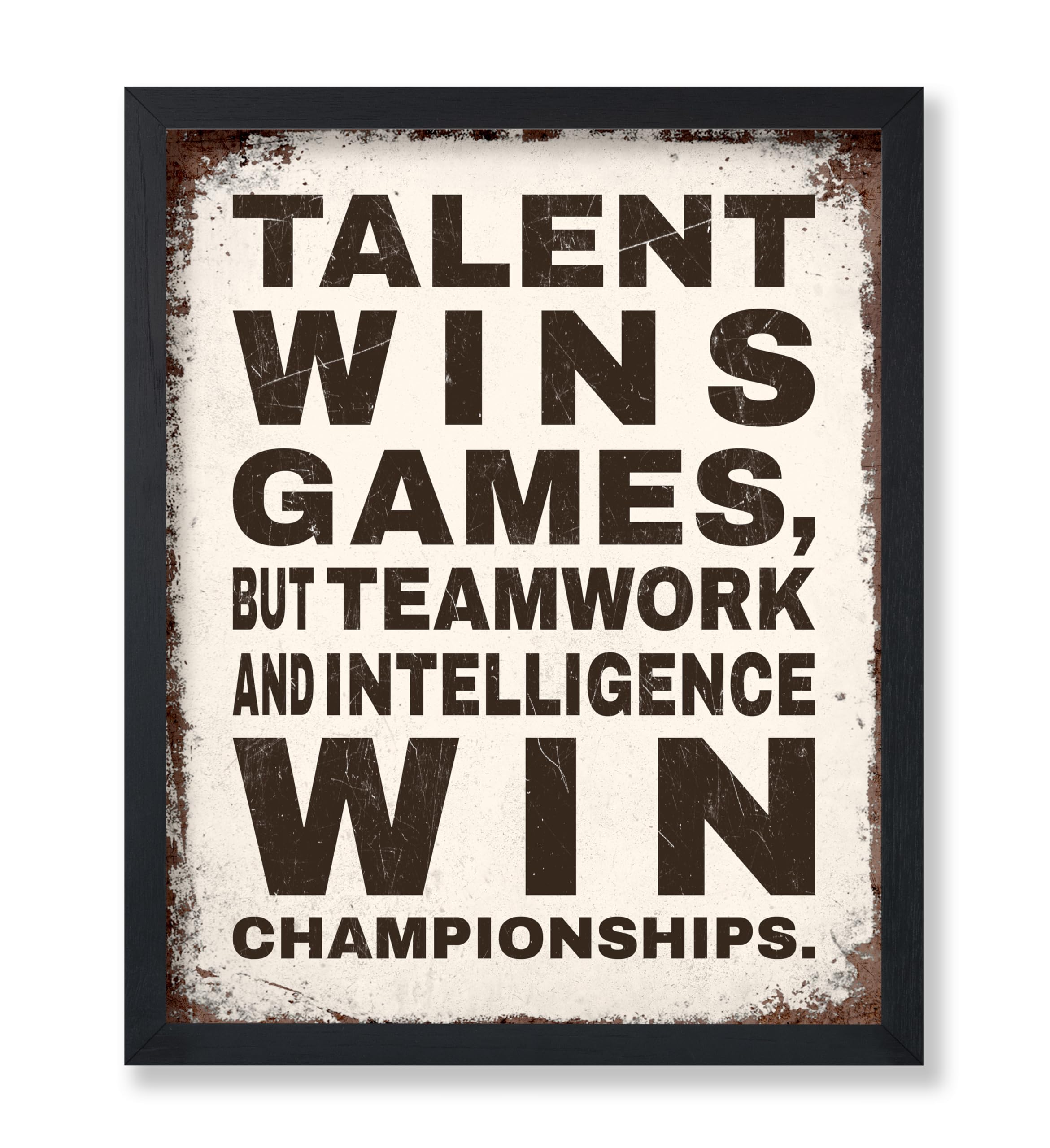 Poster Master Vintage Talent Wins Games Poster - Intelligence Wins ...