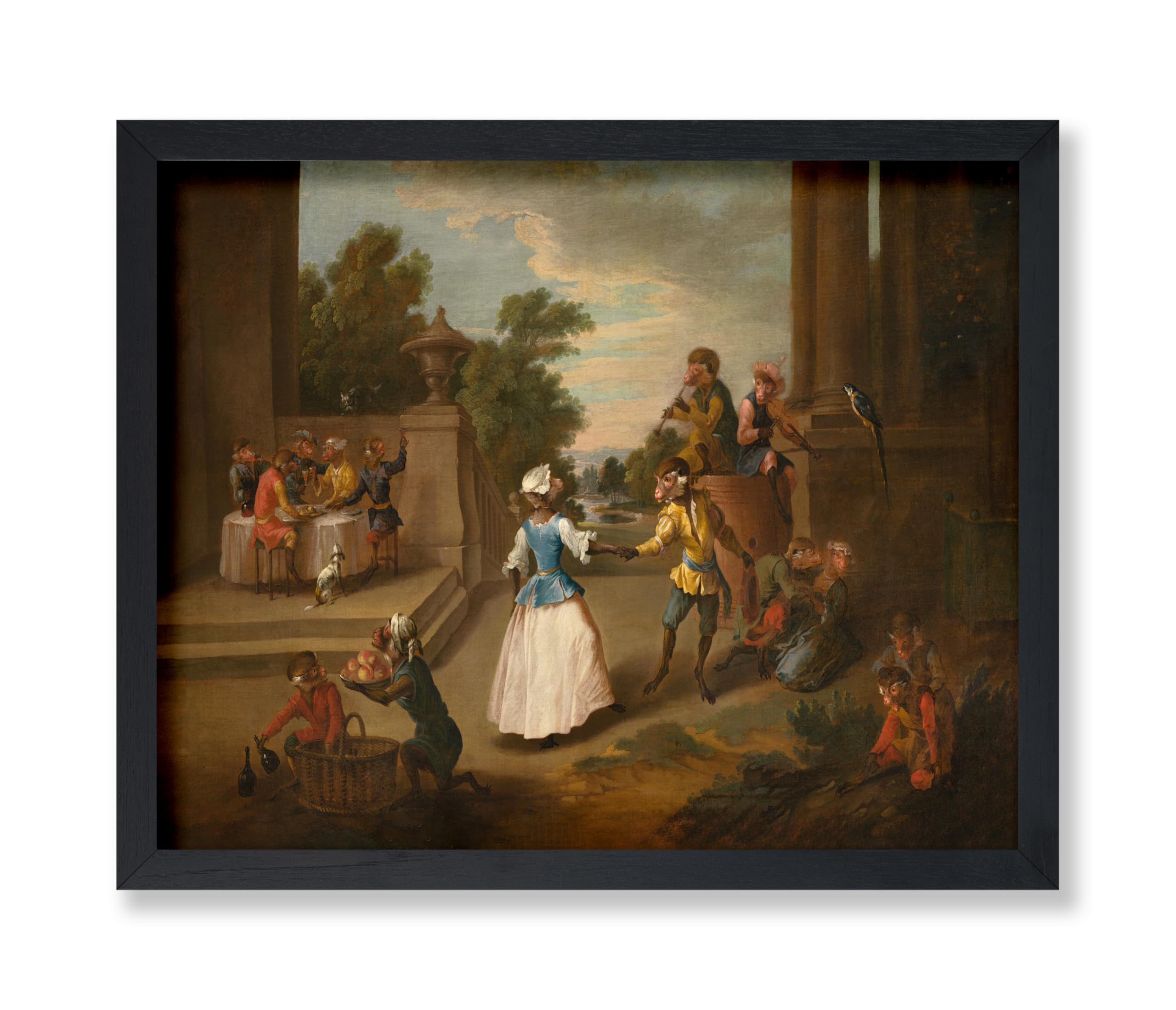 Poster Master Vintage The Dance Poster - Retro Singerie Print - Dance ...