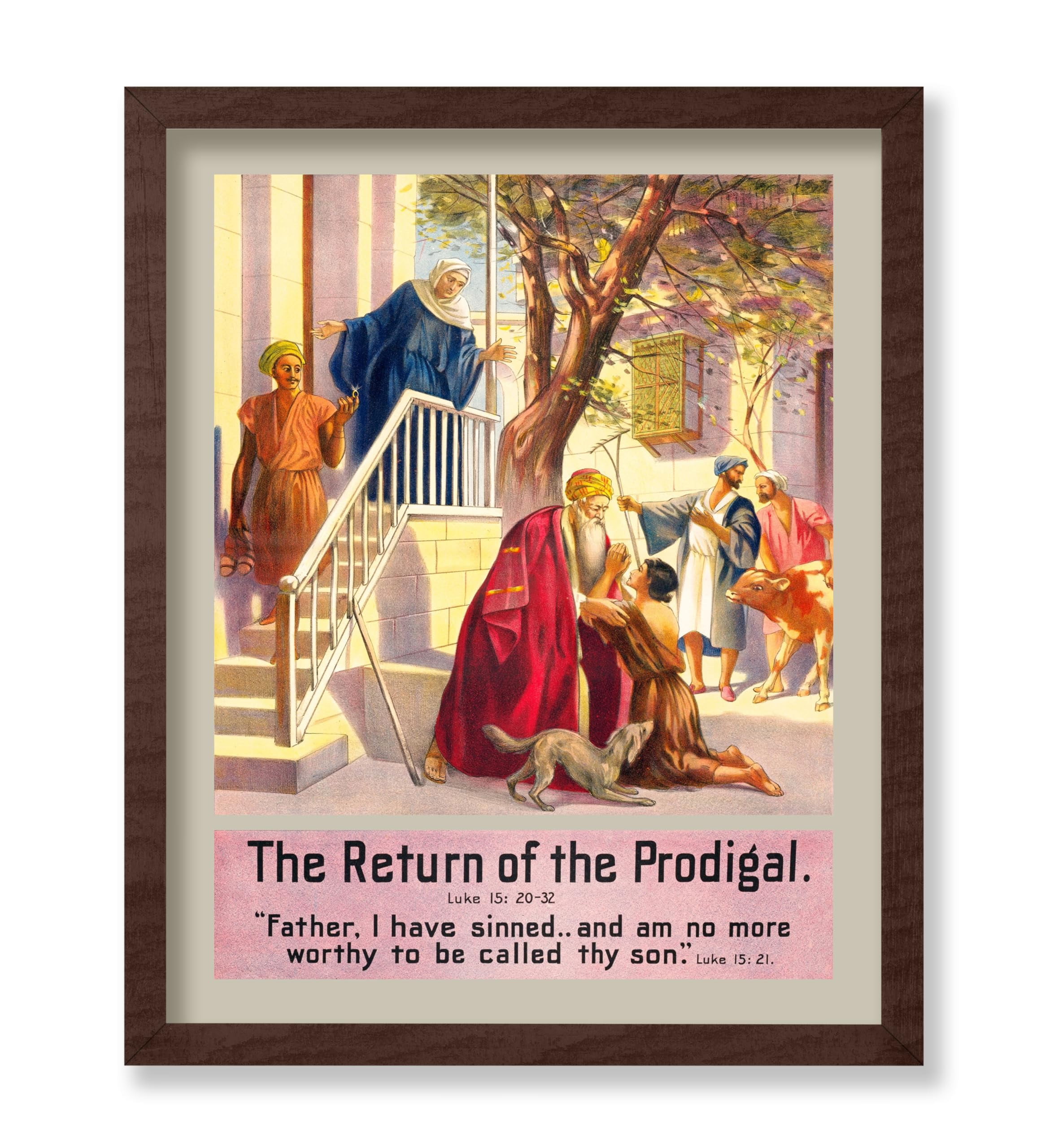 Poster Master Vintage The Return Of The Prodigal Poster - Retro The ...
