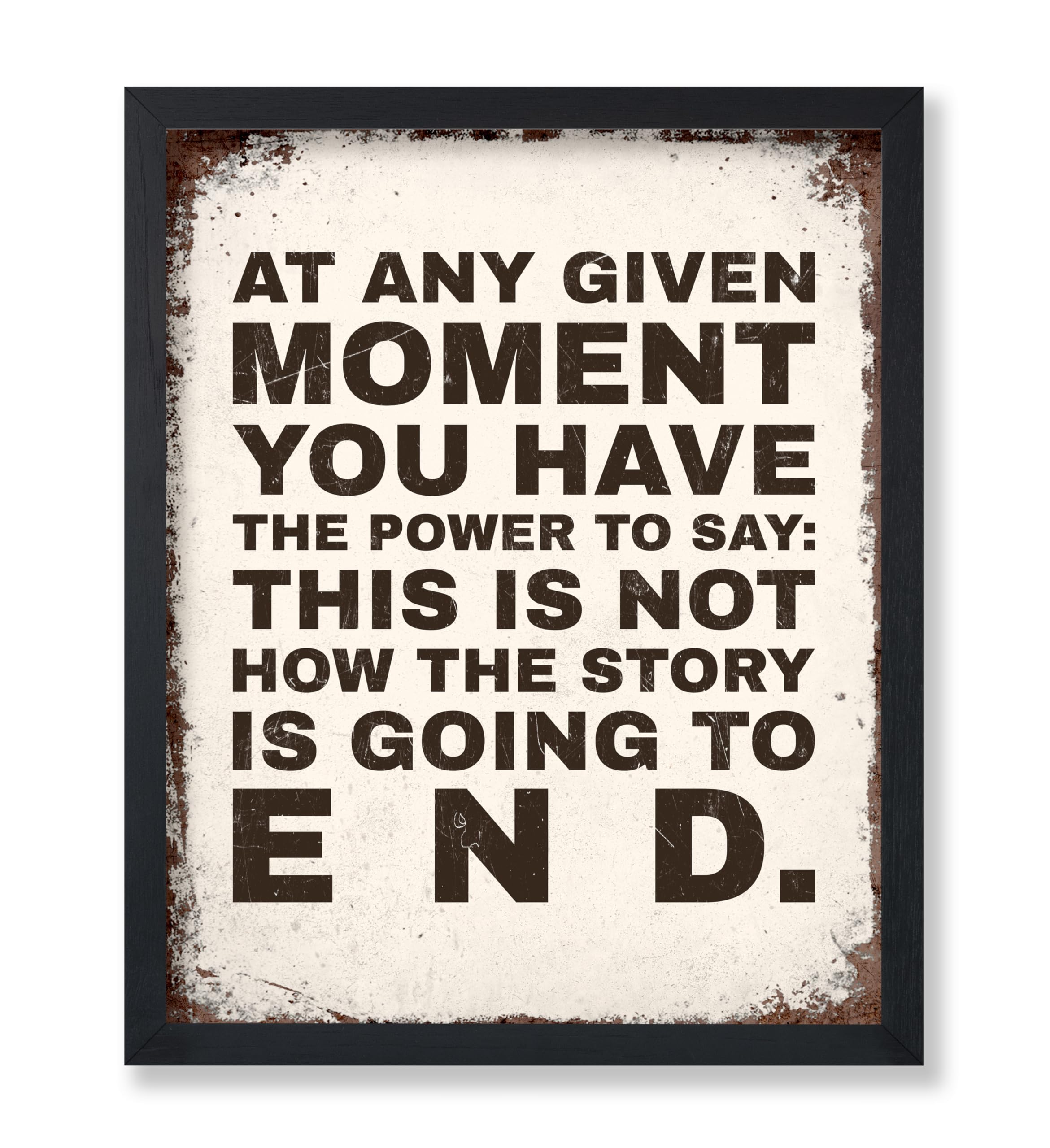 Poster Master Vintage This Is Not How The Story Is Going To End Poster ...