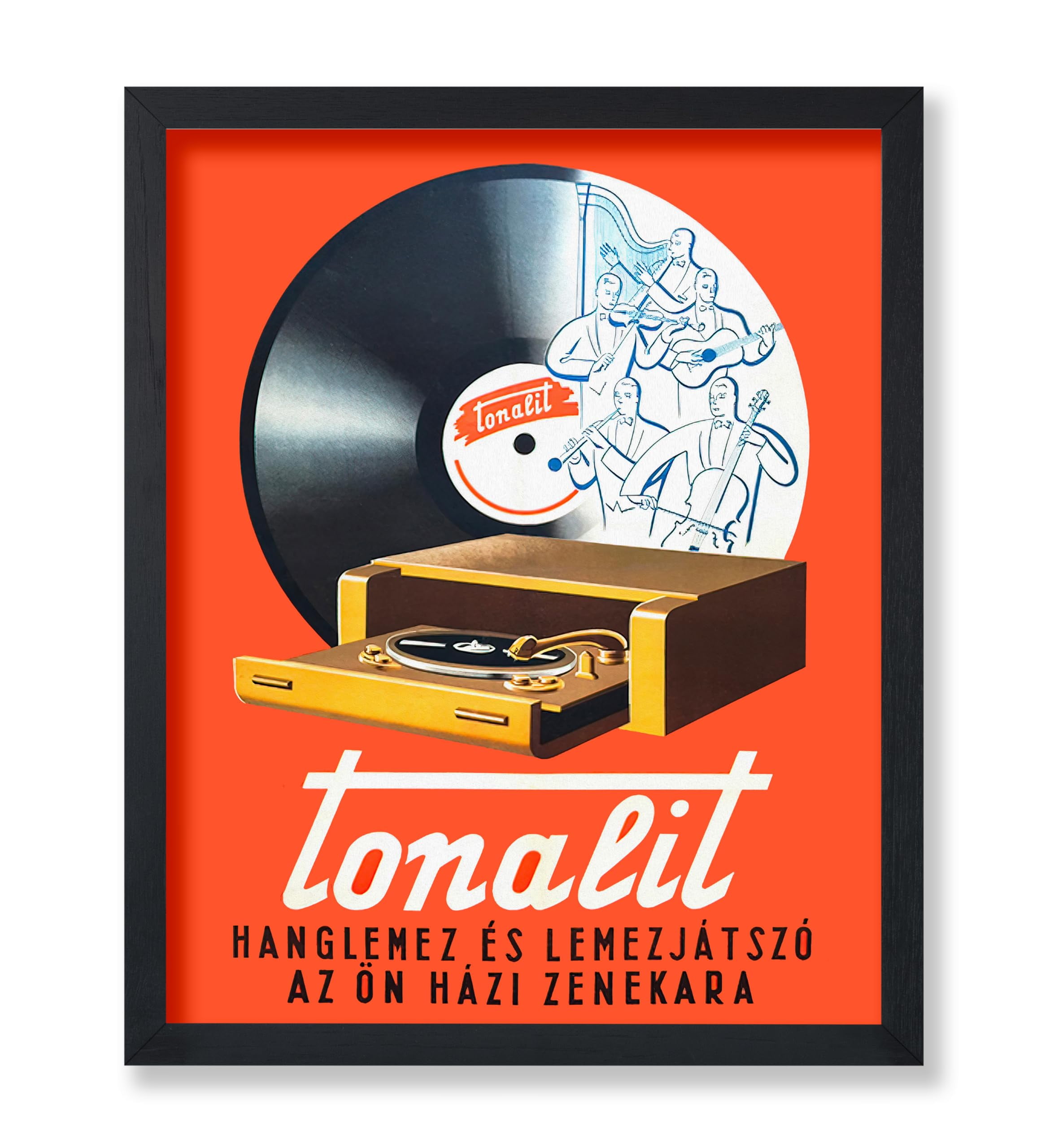 Poster Master Vintage Tihamer Csemiczky Poster - Retro Advertising ...