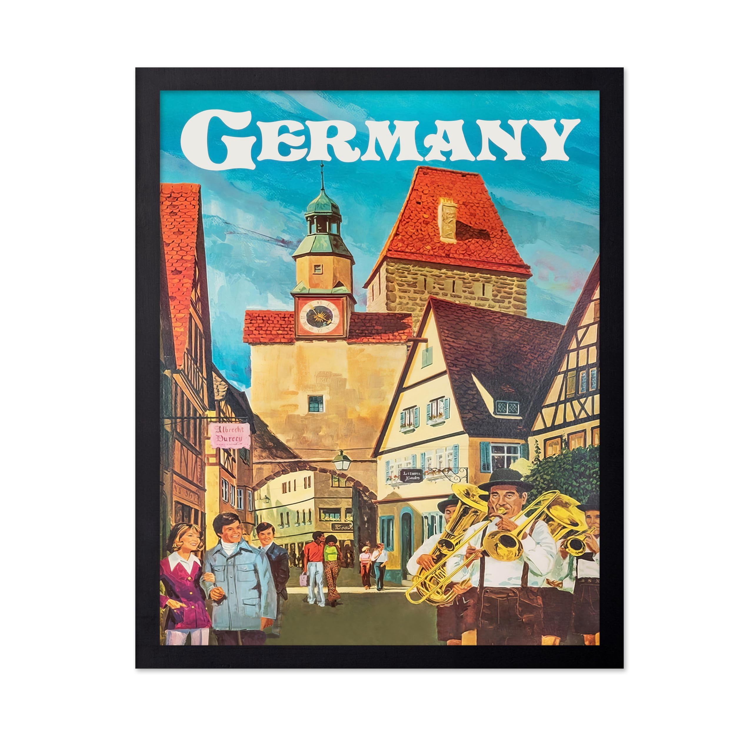 Poster Master Vintage Travel Poster - Retro Tourism Print - Germany ...