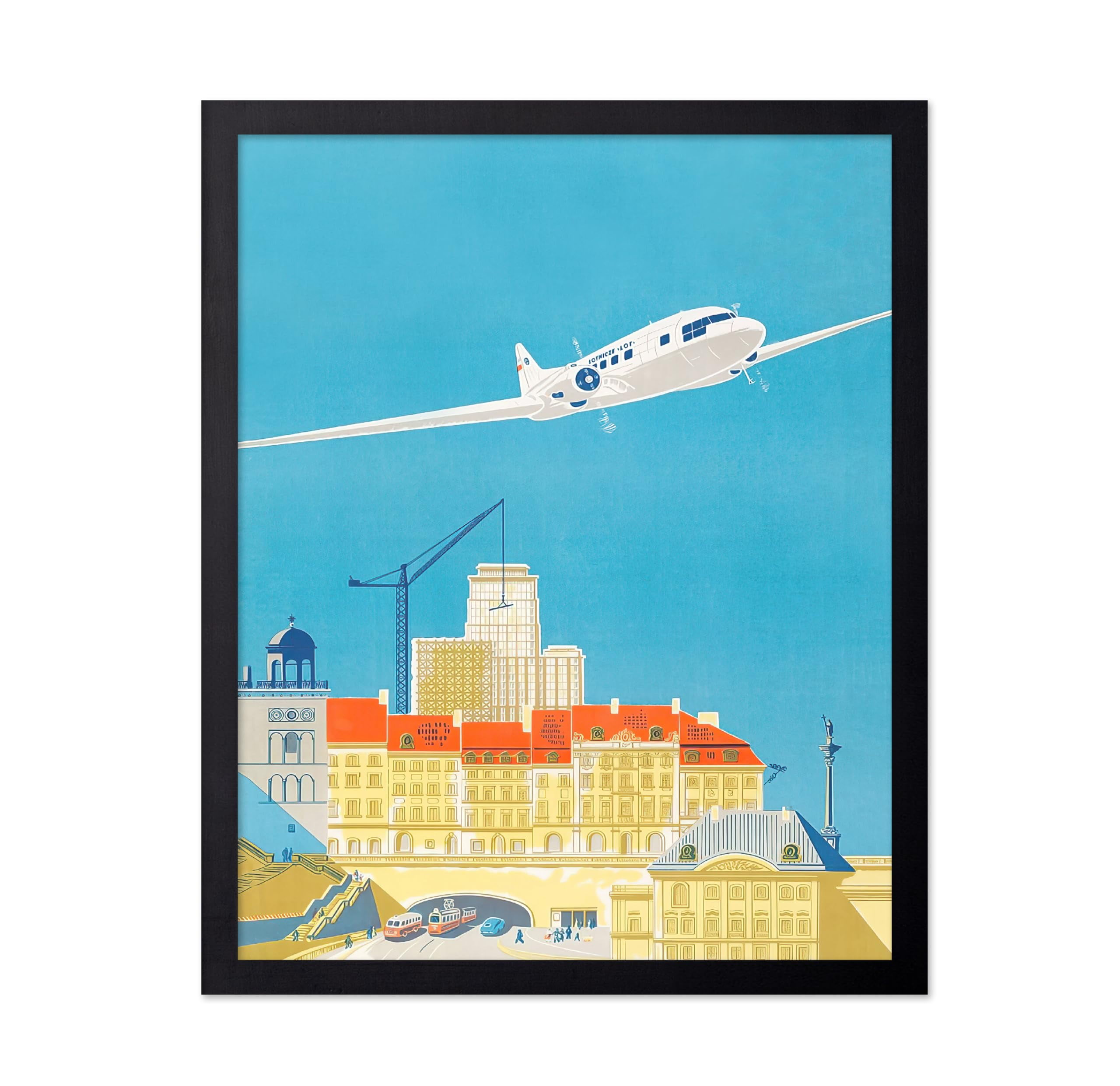 Poster Master Vintage Travel Poster - Retro Tourism Print - Polish ...
