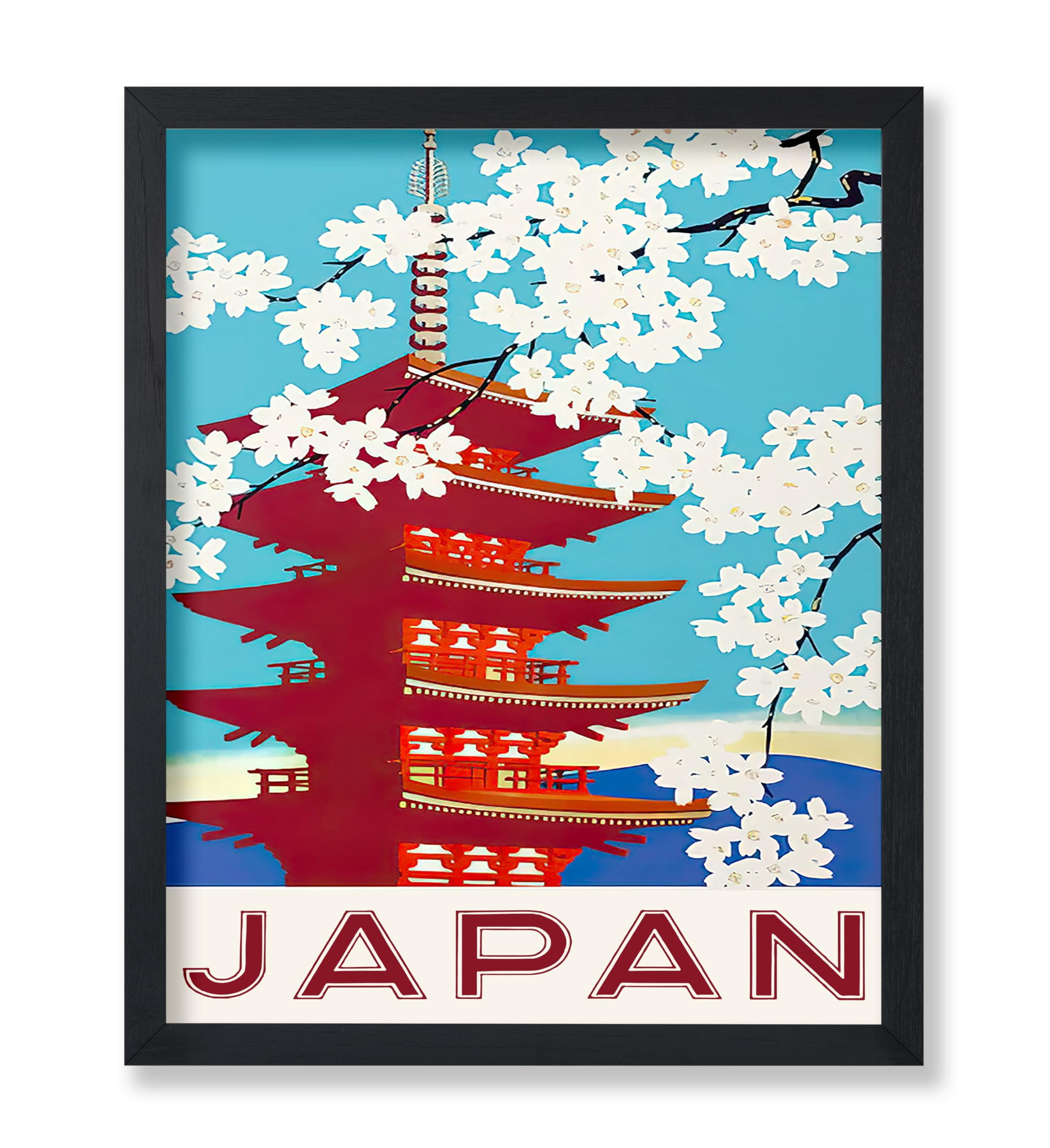 Poster Master Vintage Travel Poster - Retro Japan Print - Japanese ...