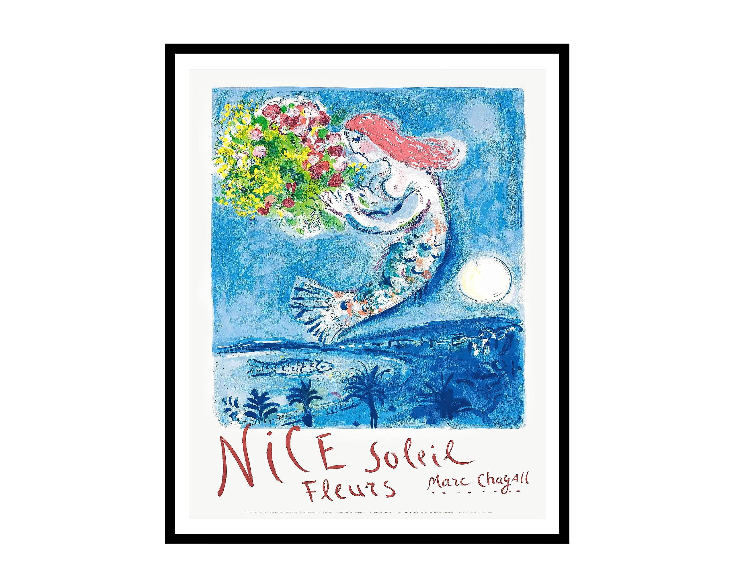 Poster Master Vintage Travel Poster - Retro Nice Print - Nice France Art - Gift for Her, Travel ...