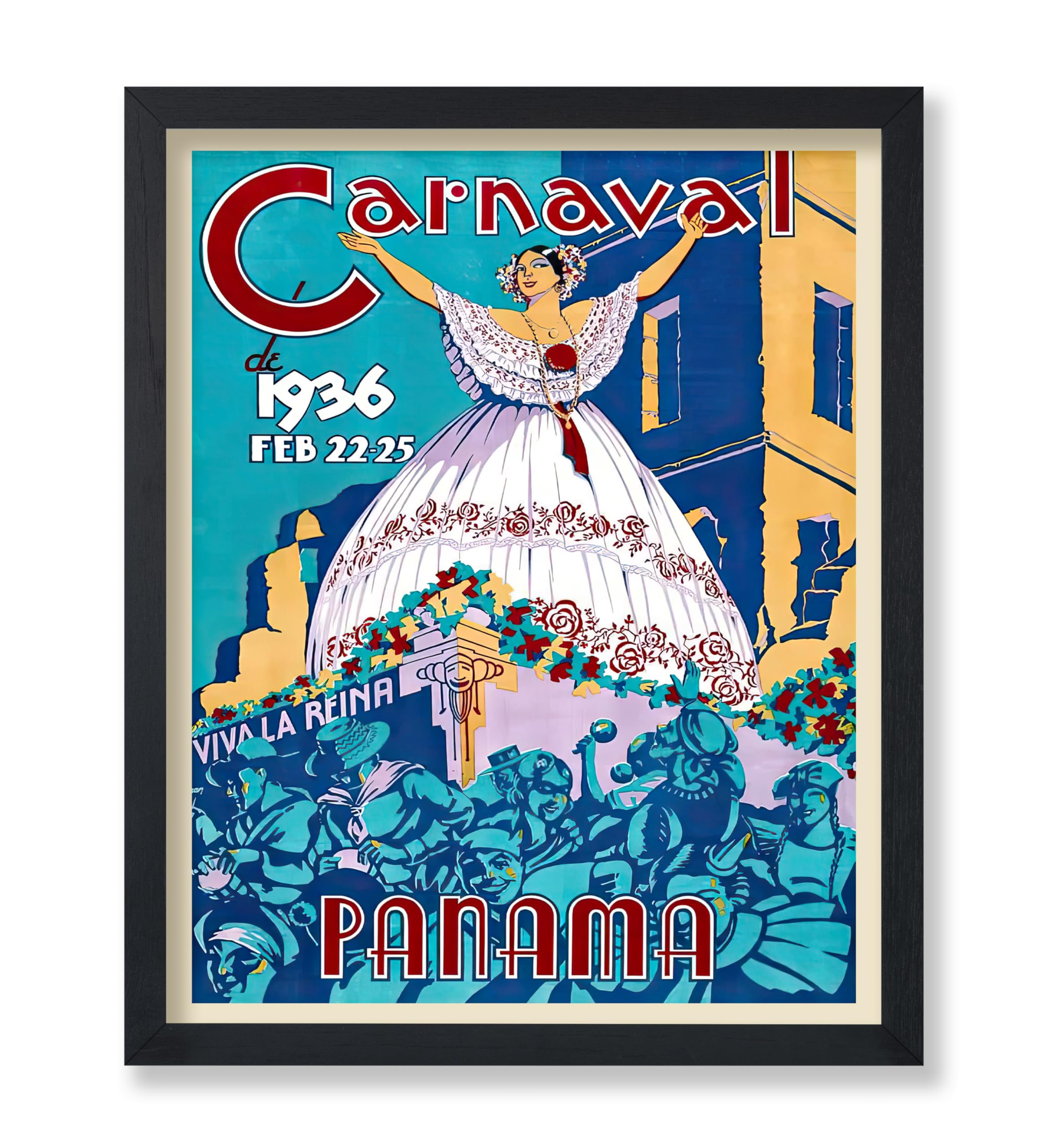 Poster Master Vintage Travel Poster - Retro Panama Print - Panama ...