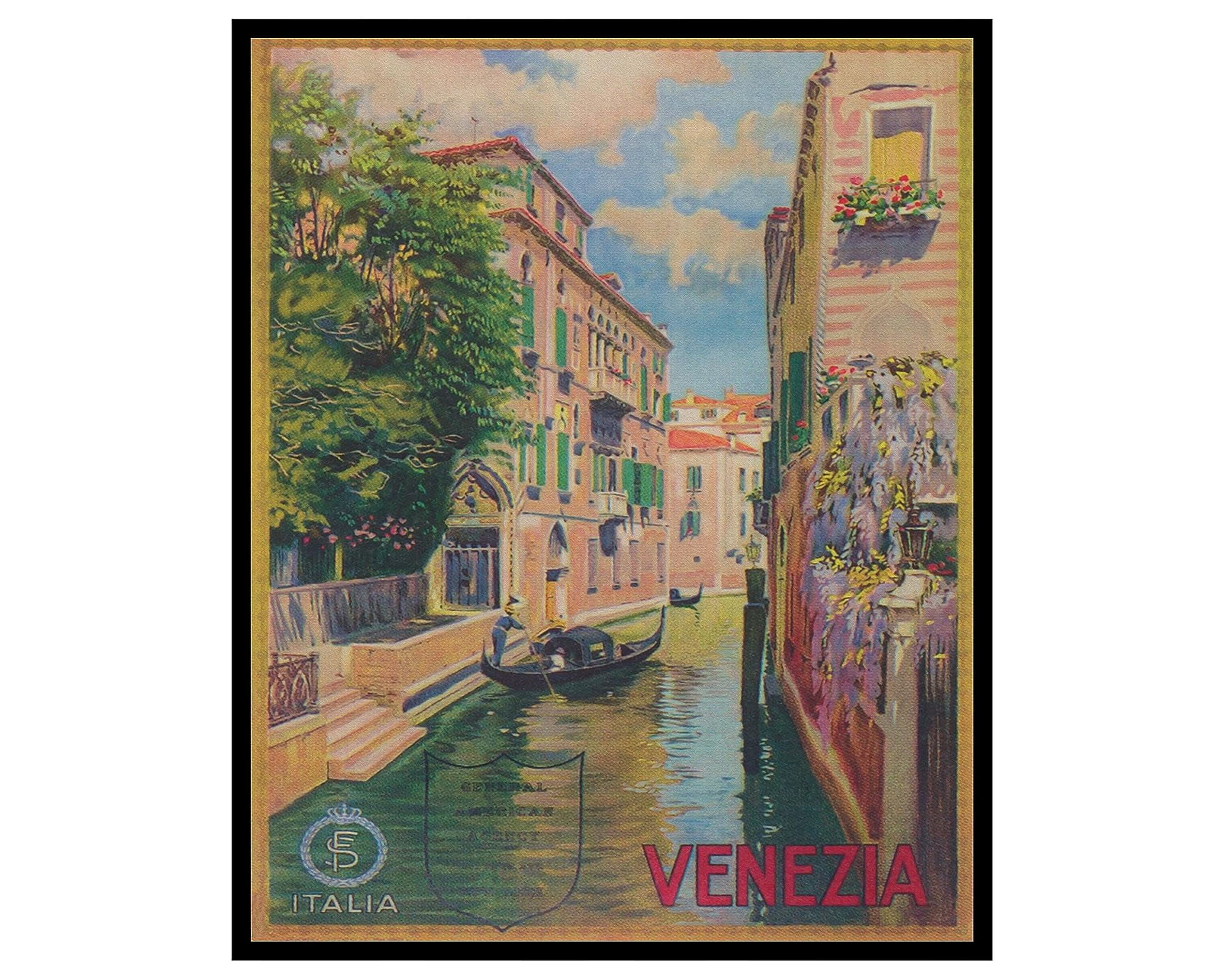 Poster Master Vintage Travel Poster - Retro Tourism Print - 11x14 ...