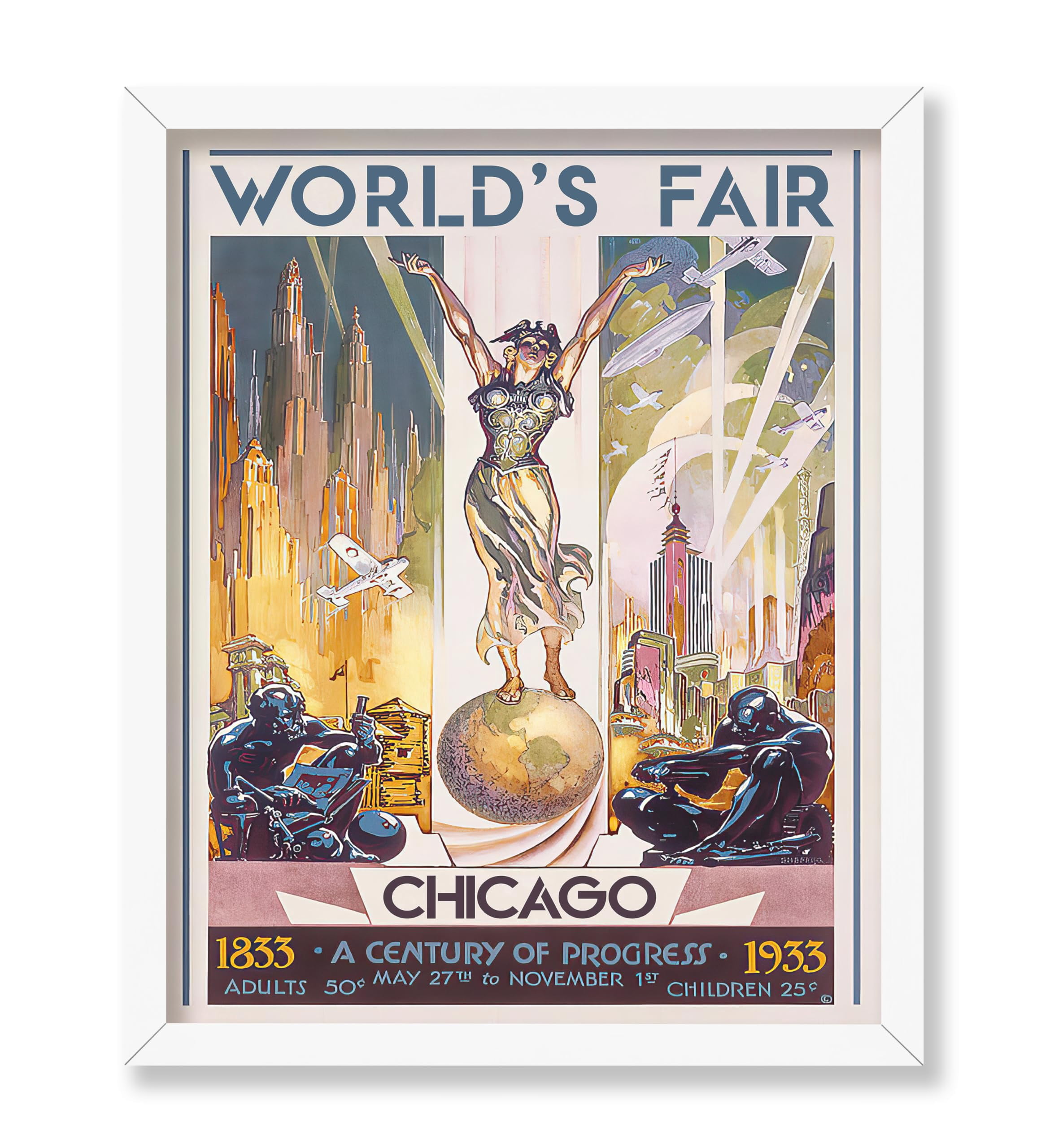 Poster Master Vintage Travel Poster - Retro Tourism Print - World's ...