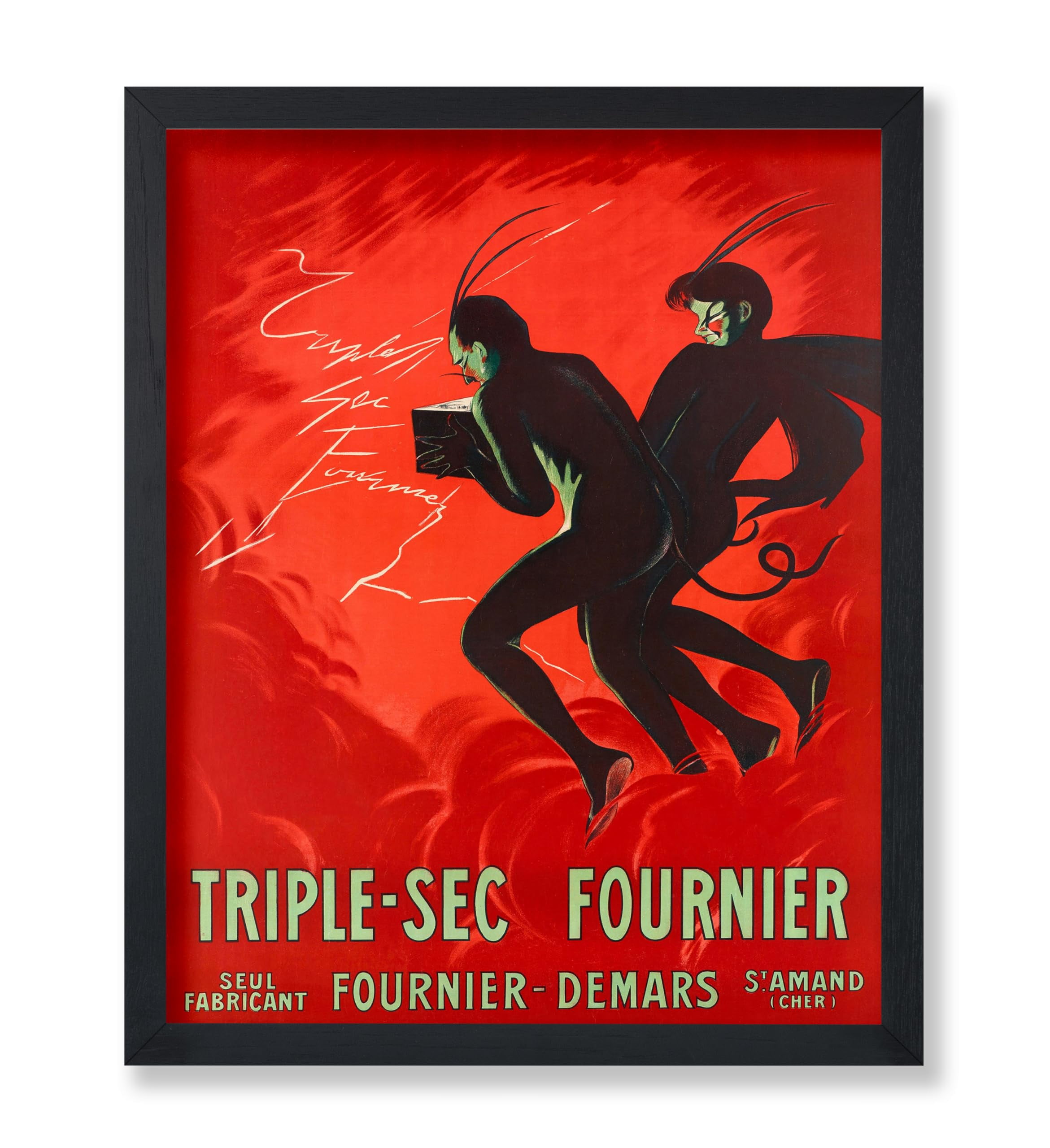 Poster Master Vintage Triple-Sec Fournier Poster - Retro Alcohol Print ...