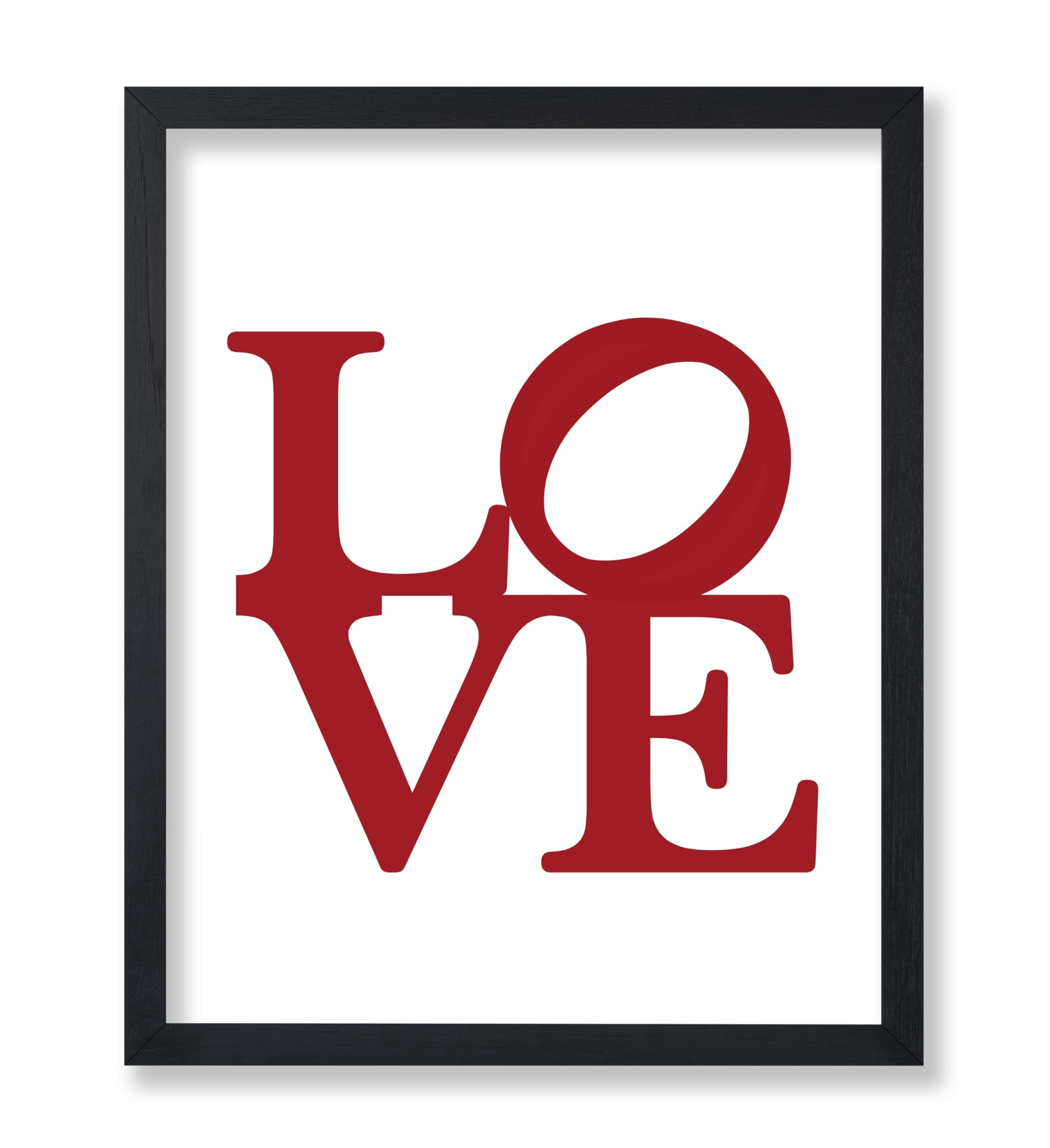 Poster Master Vintage Typography Poster - Retro Minimalist Print - Red ...