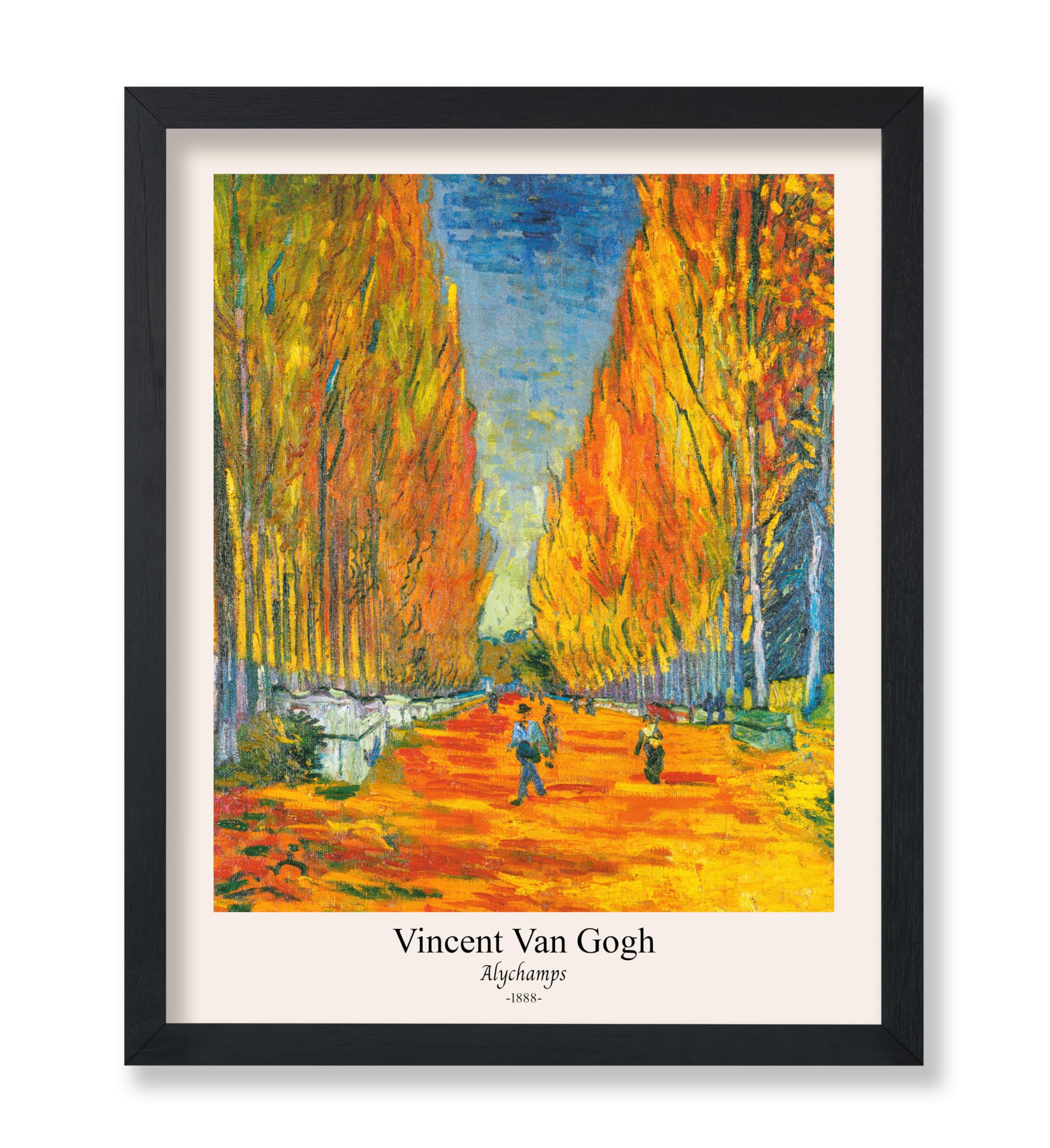 Poster Master Vintage Van Gogh Poster - Retro Alychamps Print - Les ...