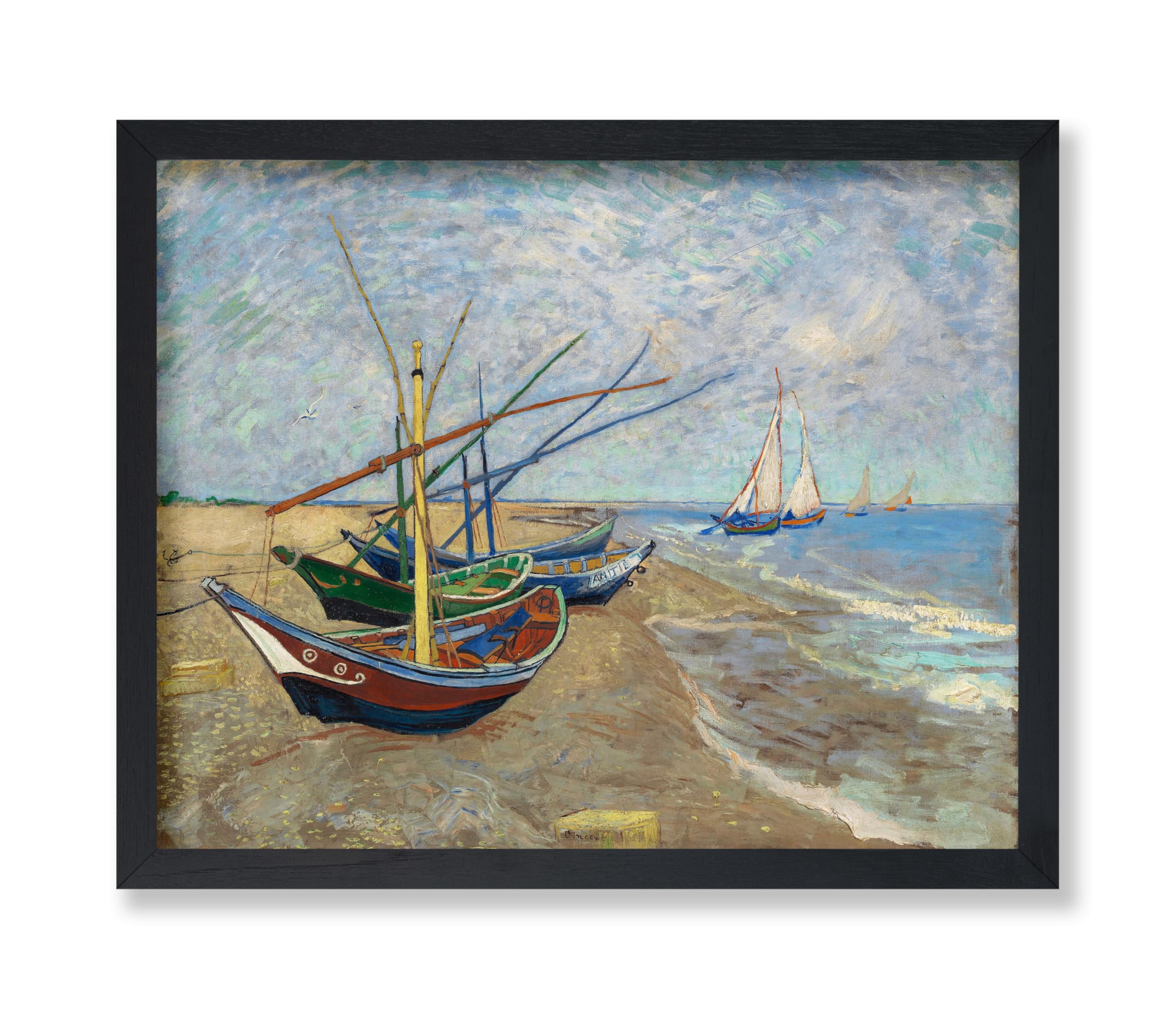 Poster Master Vintage Van Gogh Poster - Retro Impressionism Print ...