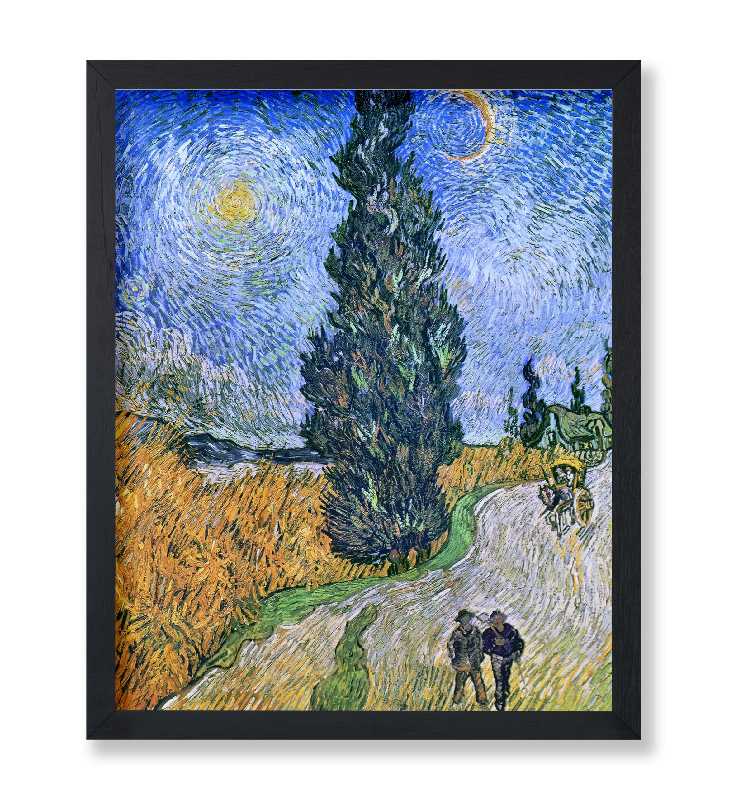 Poster Master Vintage Van Gogh Poster - Retro Impressionism Print ...
