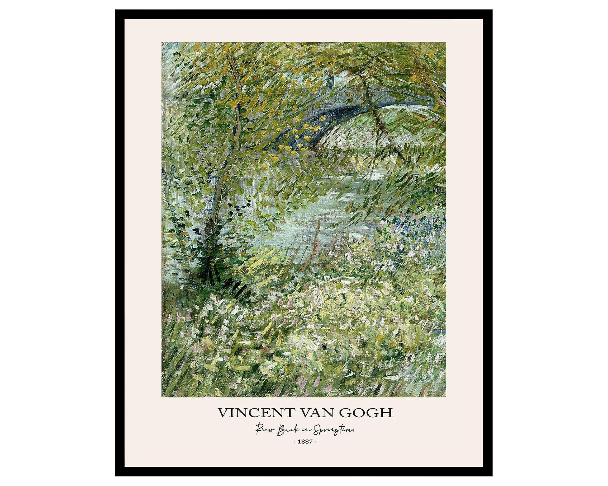 Poster Master Vintage Van Gogh Poster - Retro Impressionist Print ...