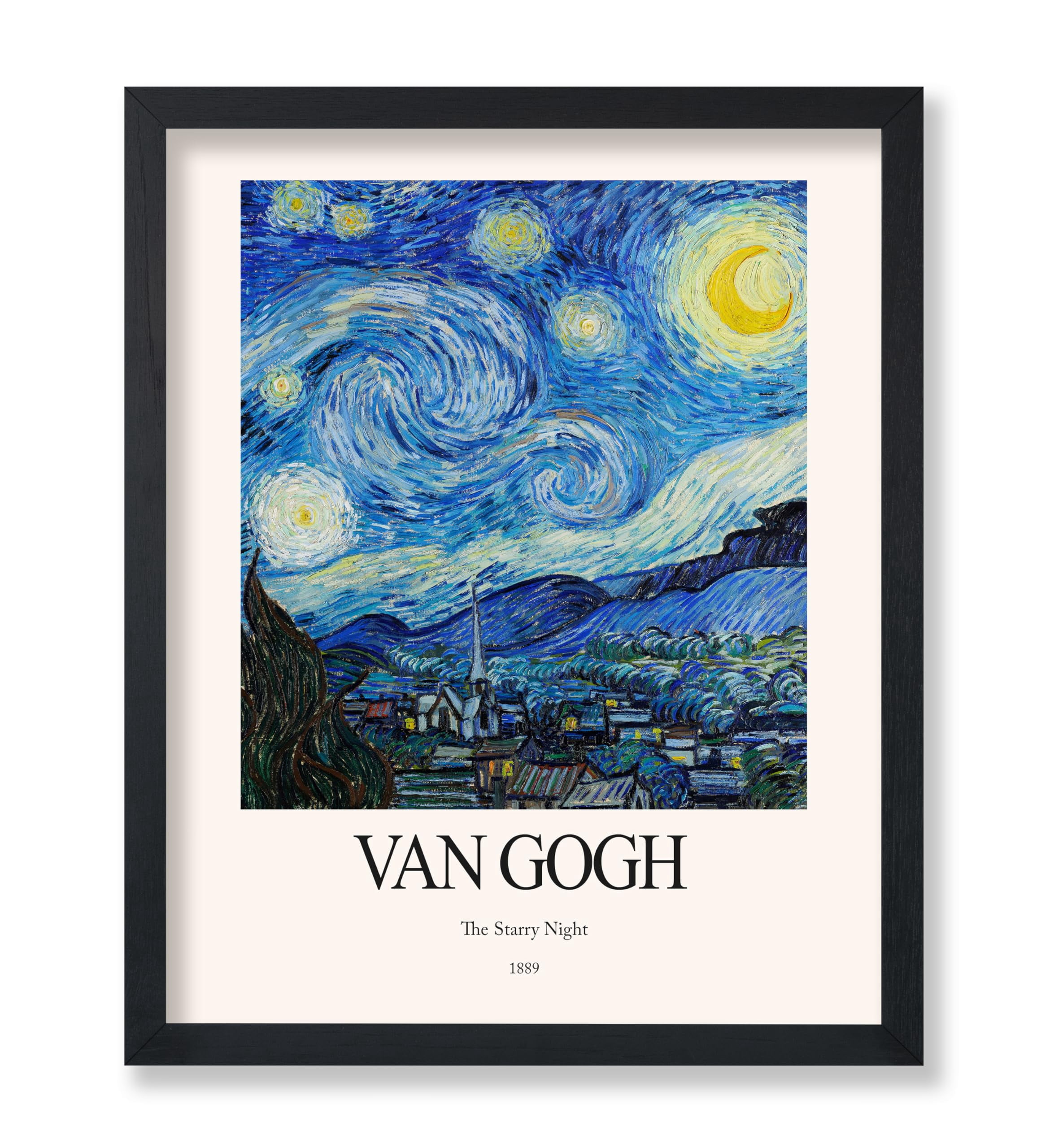 Poster Master Vintage Van Gogh Poster - Retro Impressionist Print - The ...