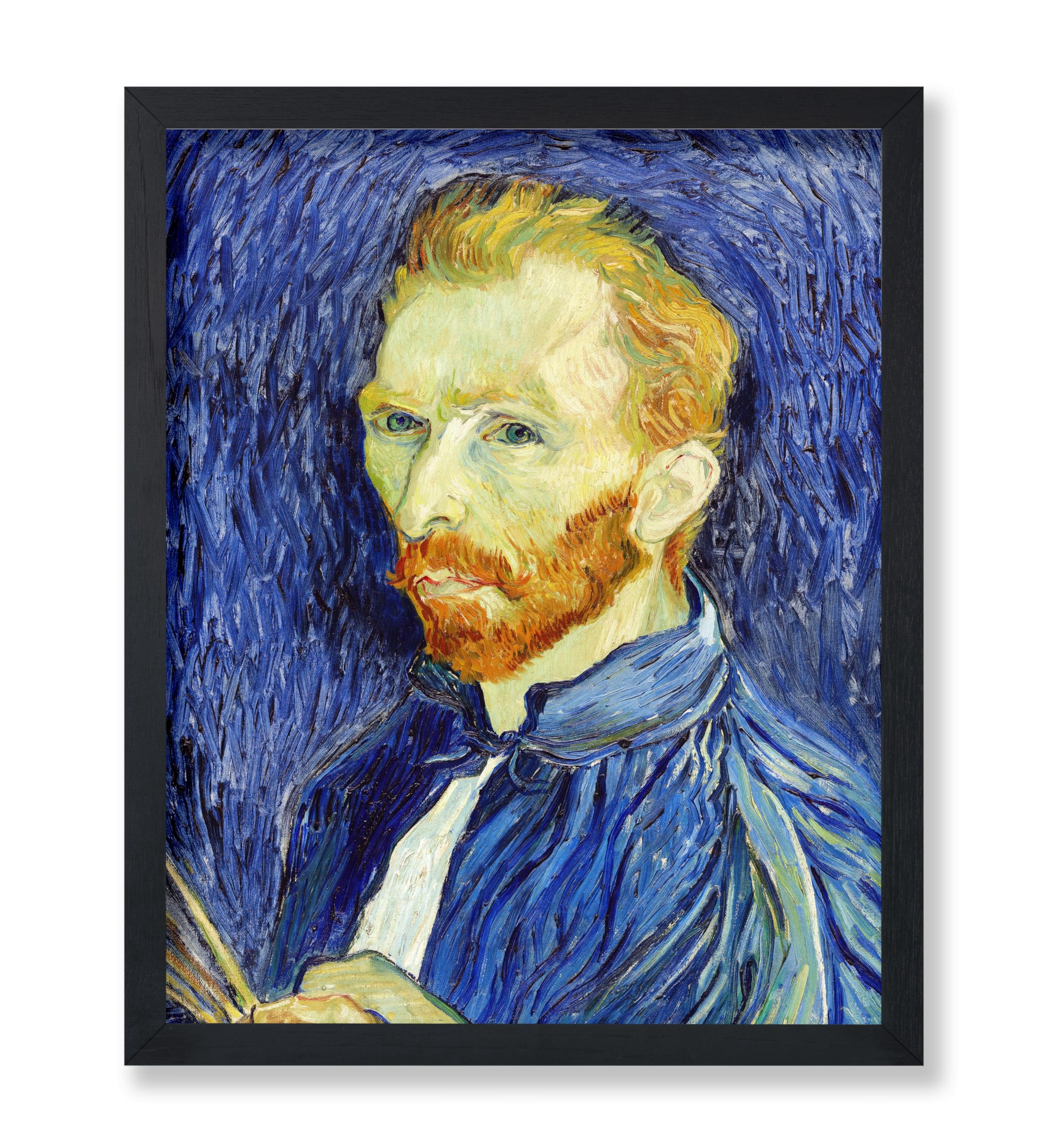 Poster Master Vintage Van Gogh Poster - Retro Van Gogh Self-Portrait ...