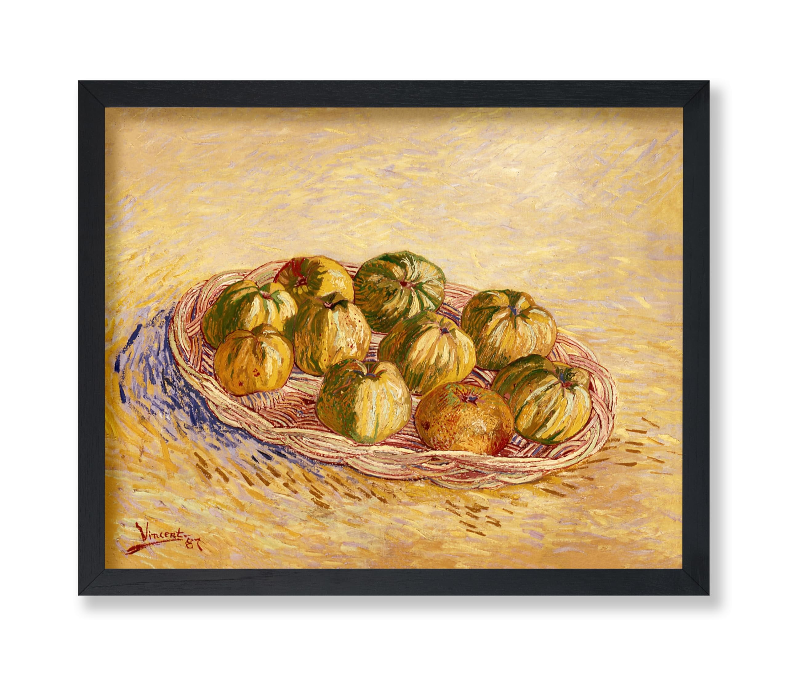 Poster Master Vintage Van Gogh Poster - Retro Still Life Basket of ...