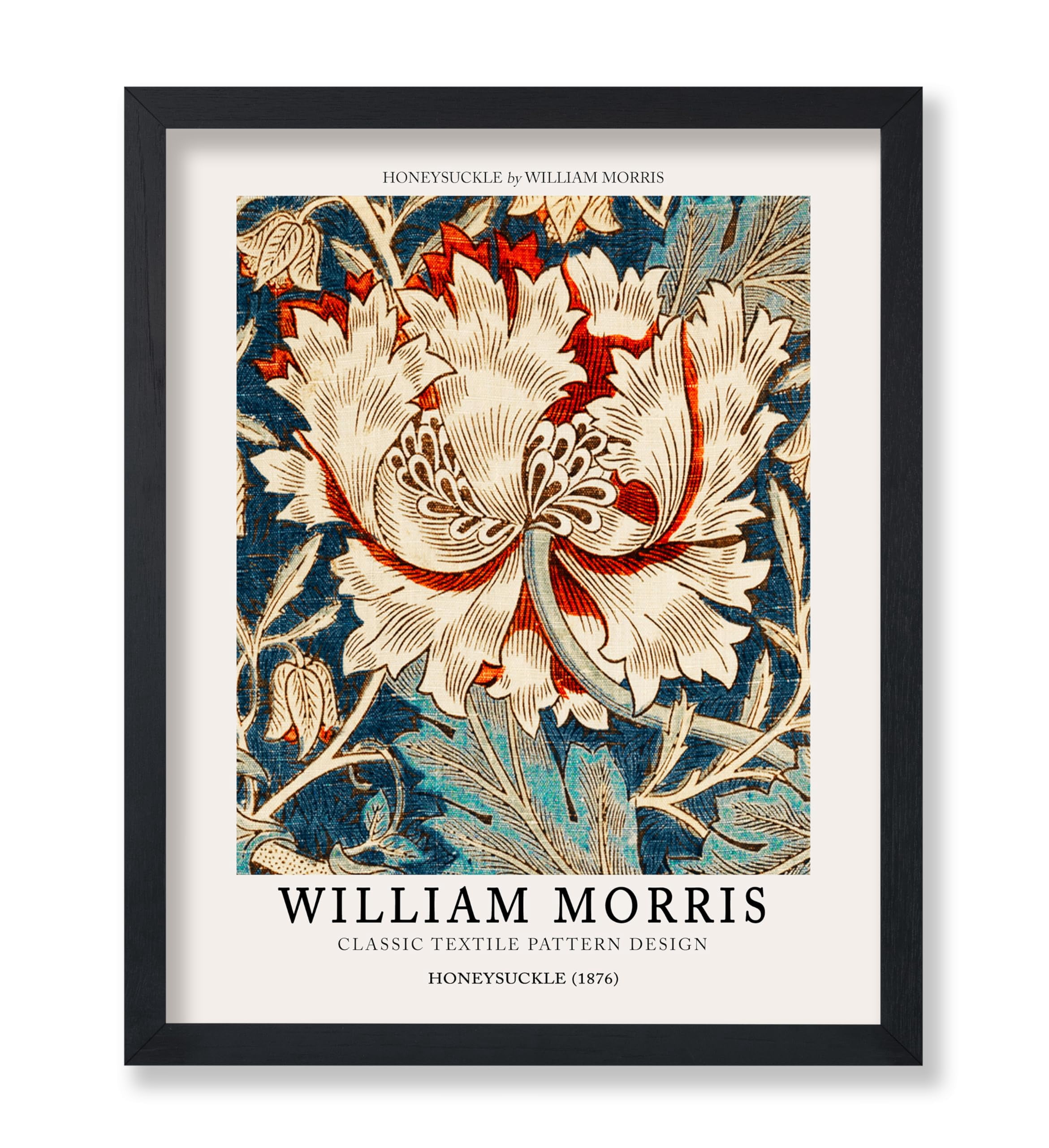 Poster Master Vintage William Morris Poster - Retro Deco Print ...