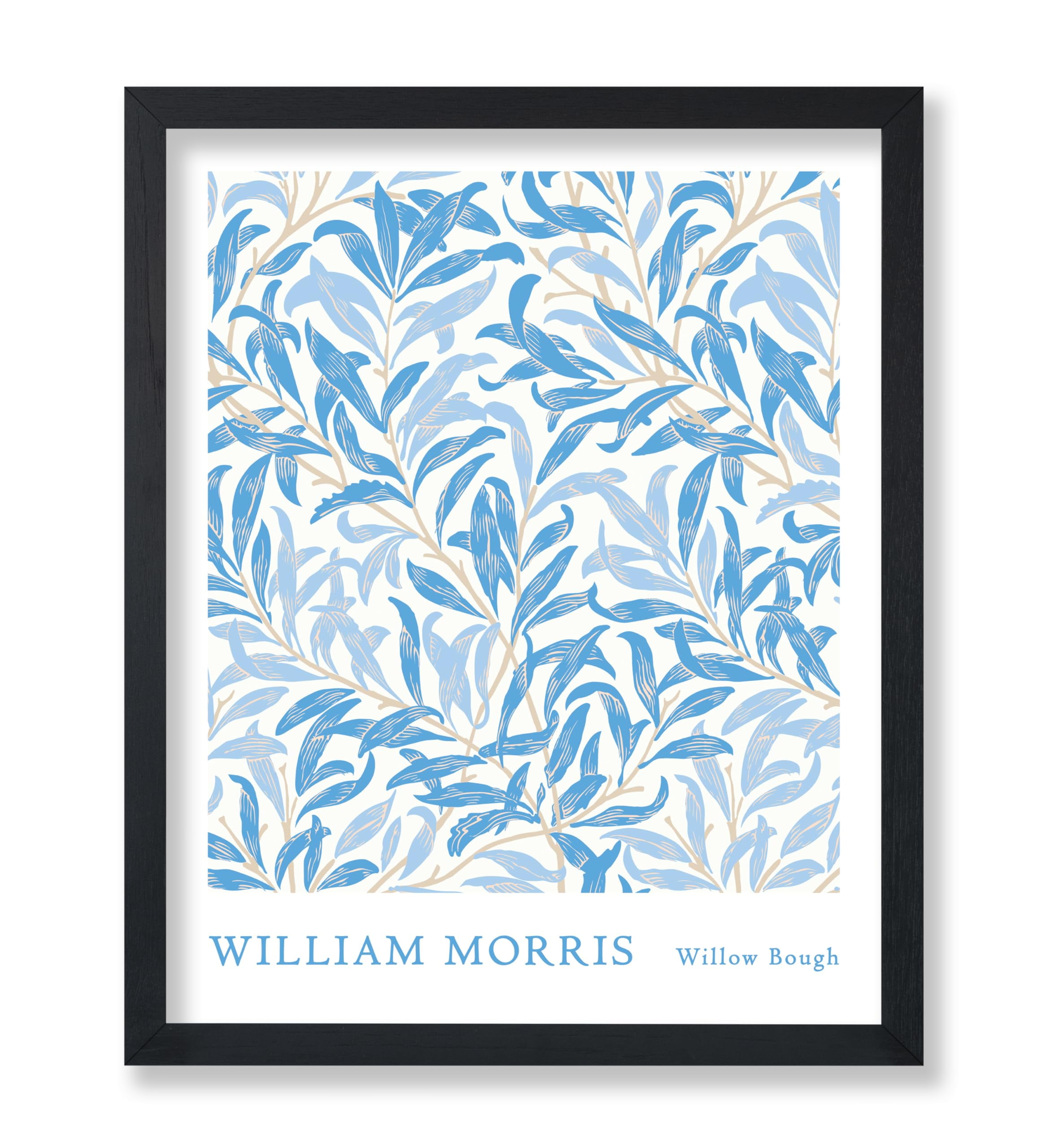 Poster Master Vintage William Morris Poster - Retro Willow Bough Print ...
