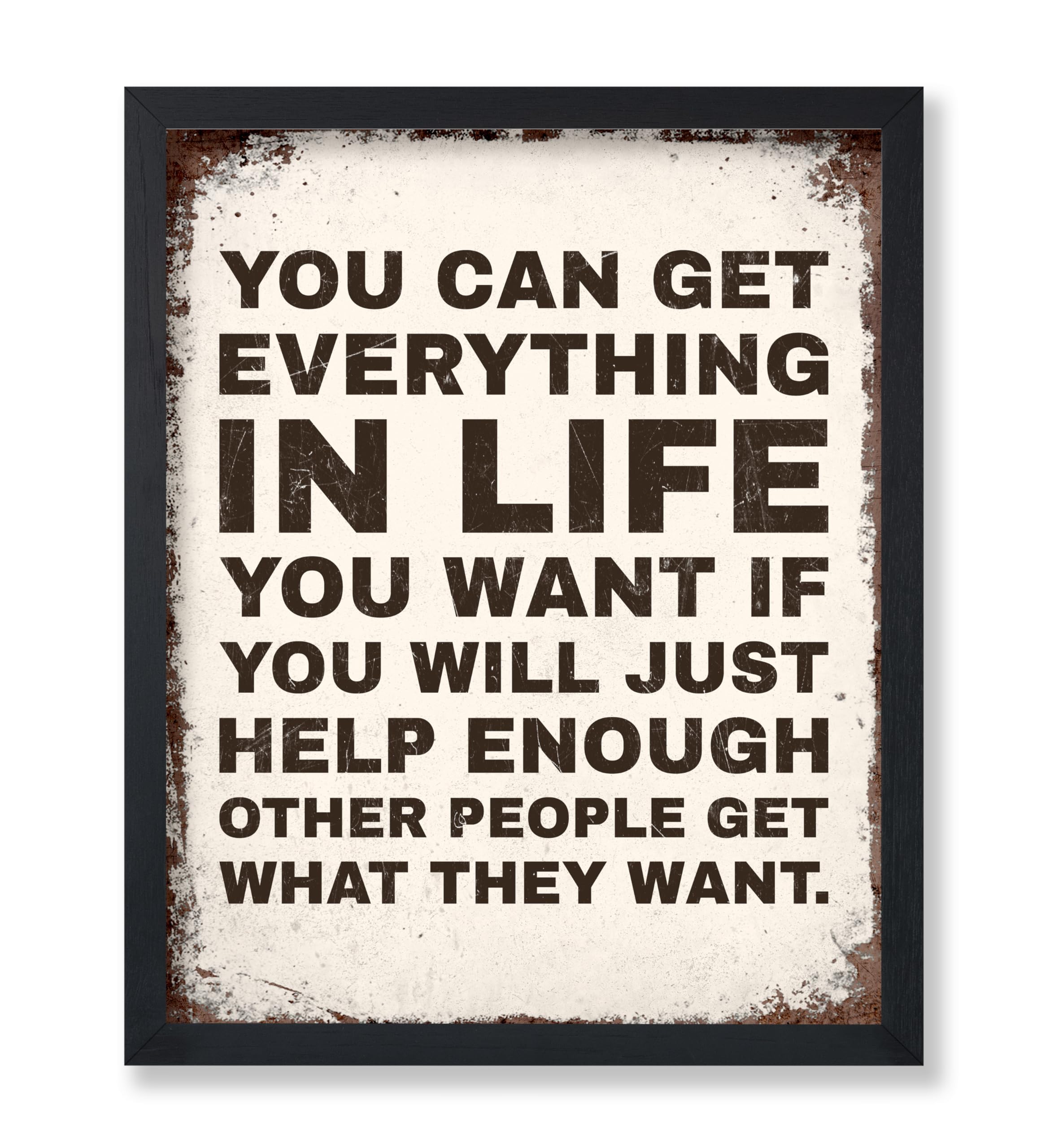 Poster Master Vintage You Can Get Anything In Life Poster ...