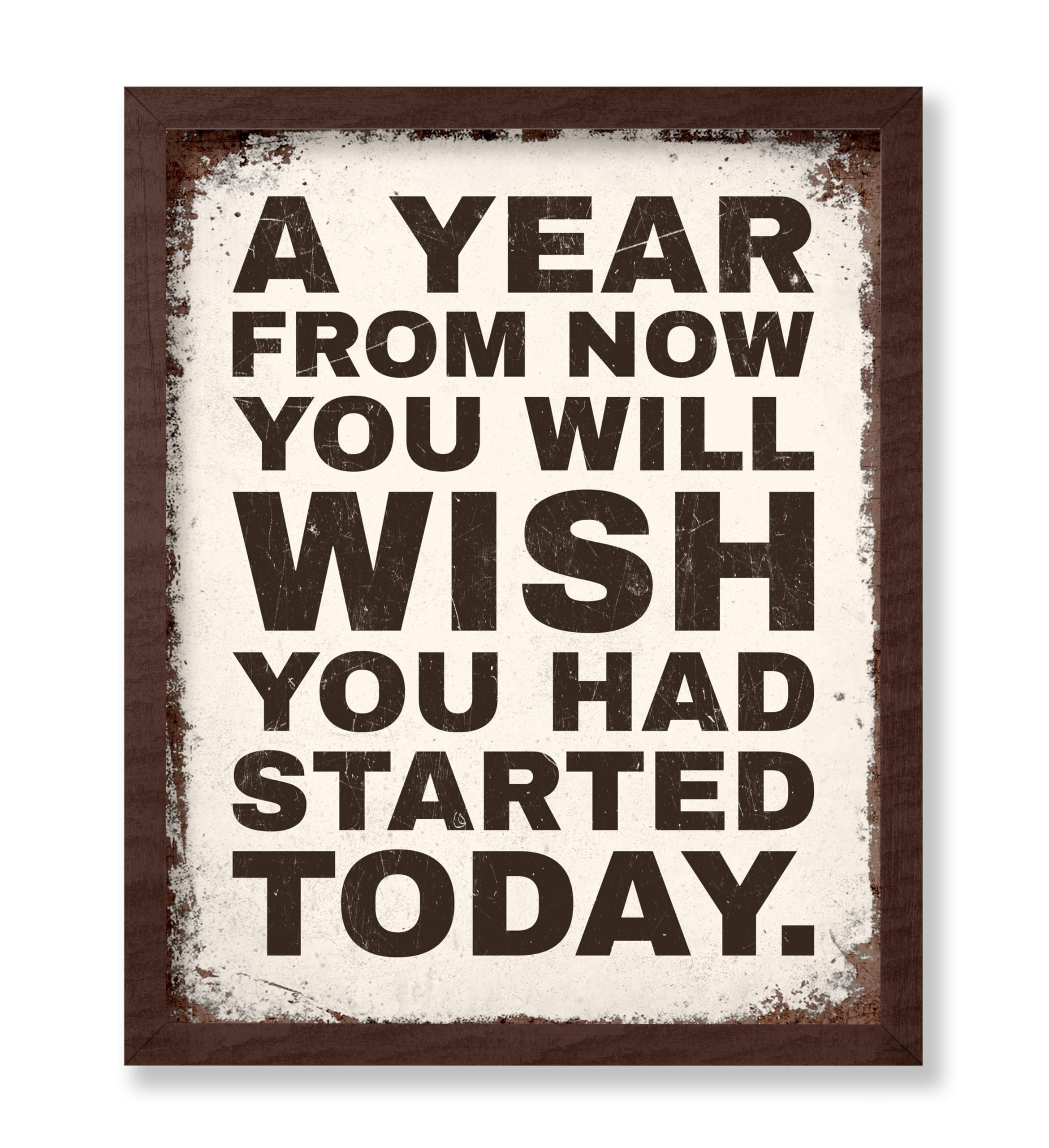 Poster Master Vintage You Will Wish You Had Started Today Poster ...