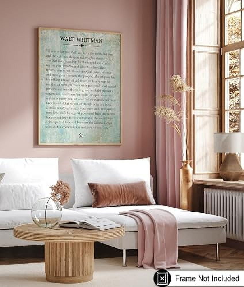 Poster Master Walt Whitman Poster - This is What You Shall Do Print ...